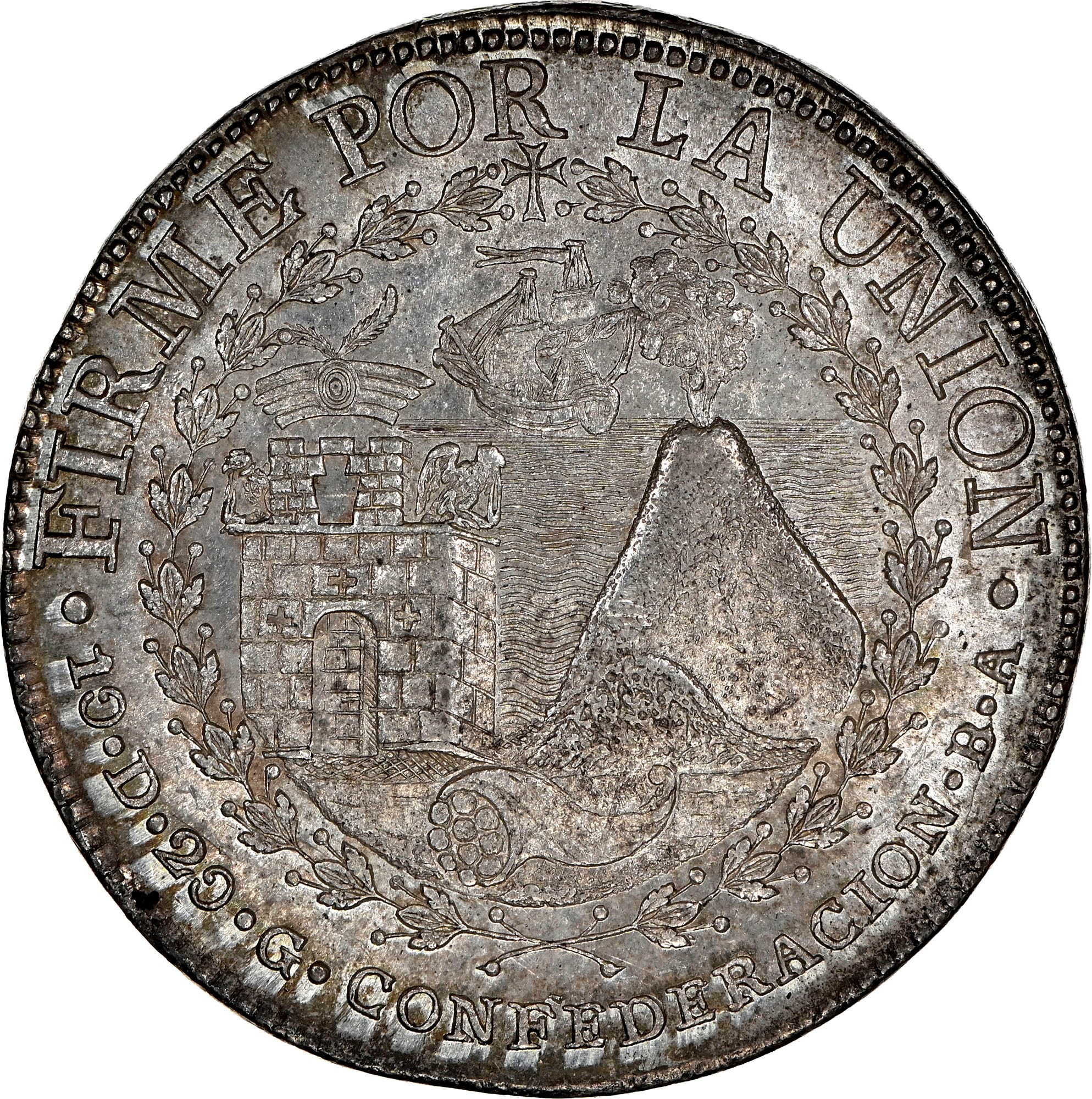 Peru SOUTH PERU 8 Reales KM 170.2 Prices & Values | NGC