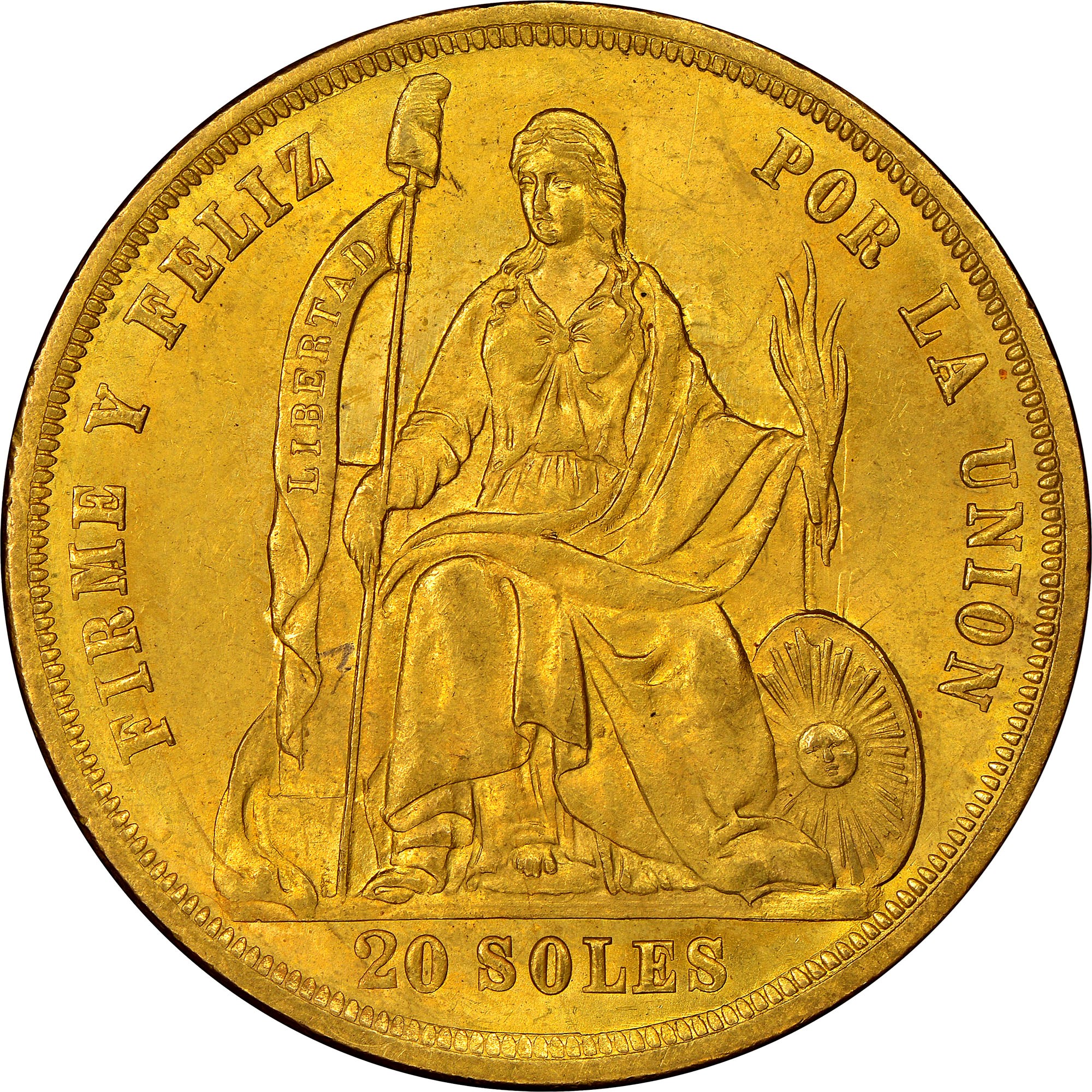 Peru 20 Soles KM 194 Prices & Values | NGC
