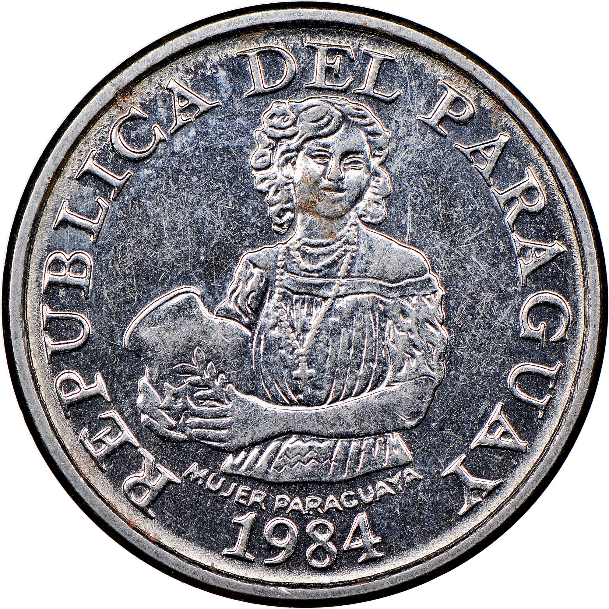 Paraguay 5 Guaranies KM 166 Prices & Values | NGC