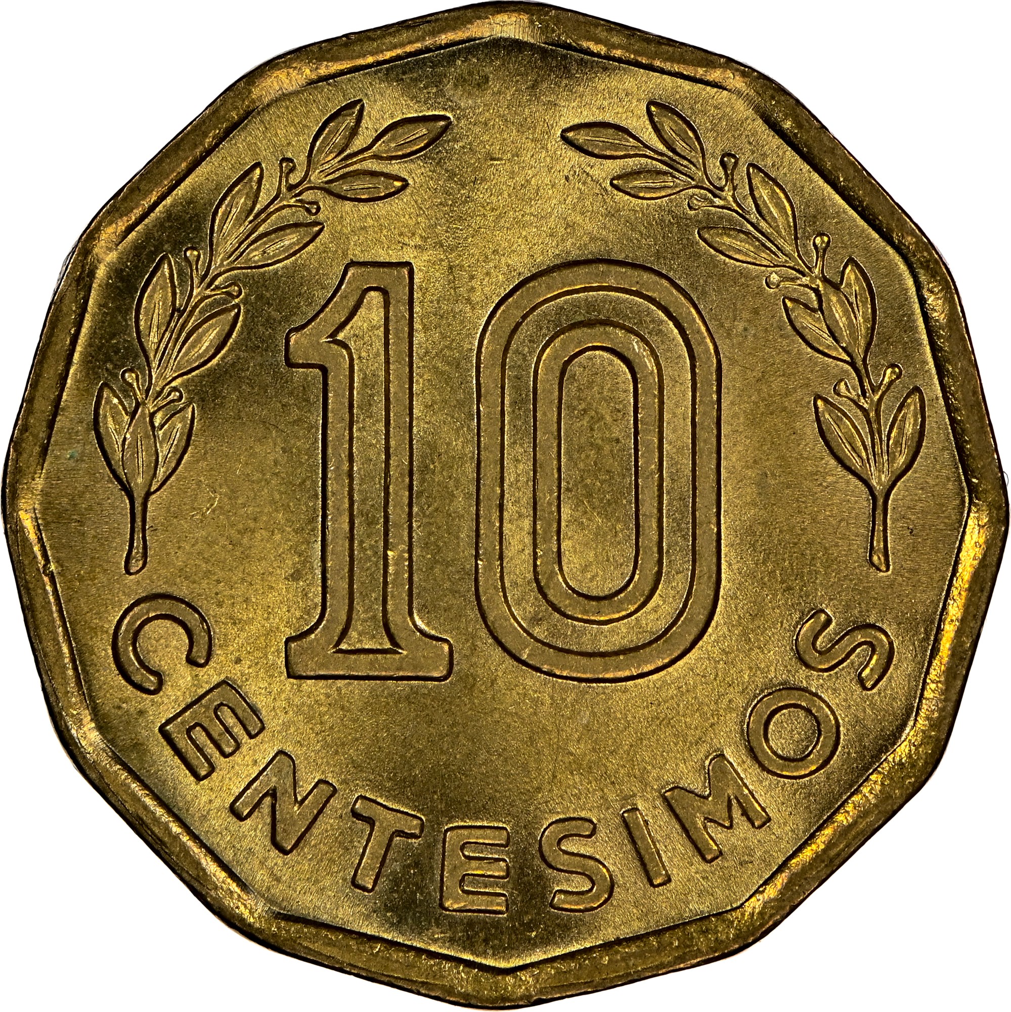 Uruguay 10 Centesimos KM 66 Prices & Values | NGC