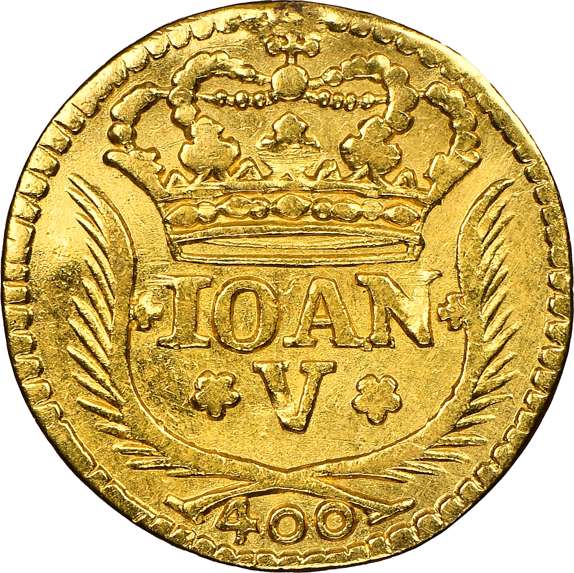 Portugal 400 Reis KM 201 Prices & Values | NGC