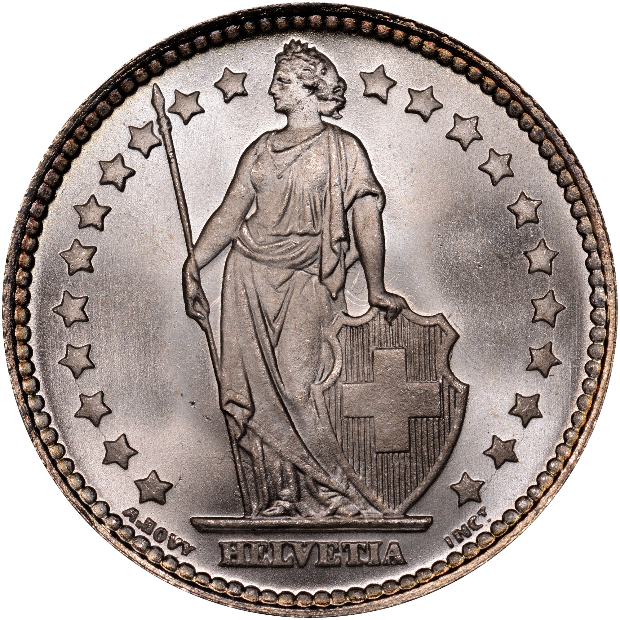 Switzerland Franc KM 24 Prices & Values | NGC