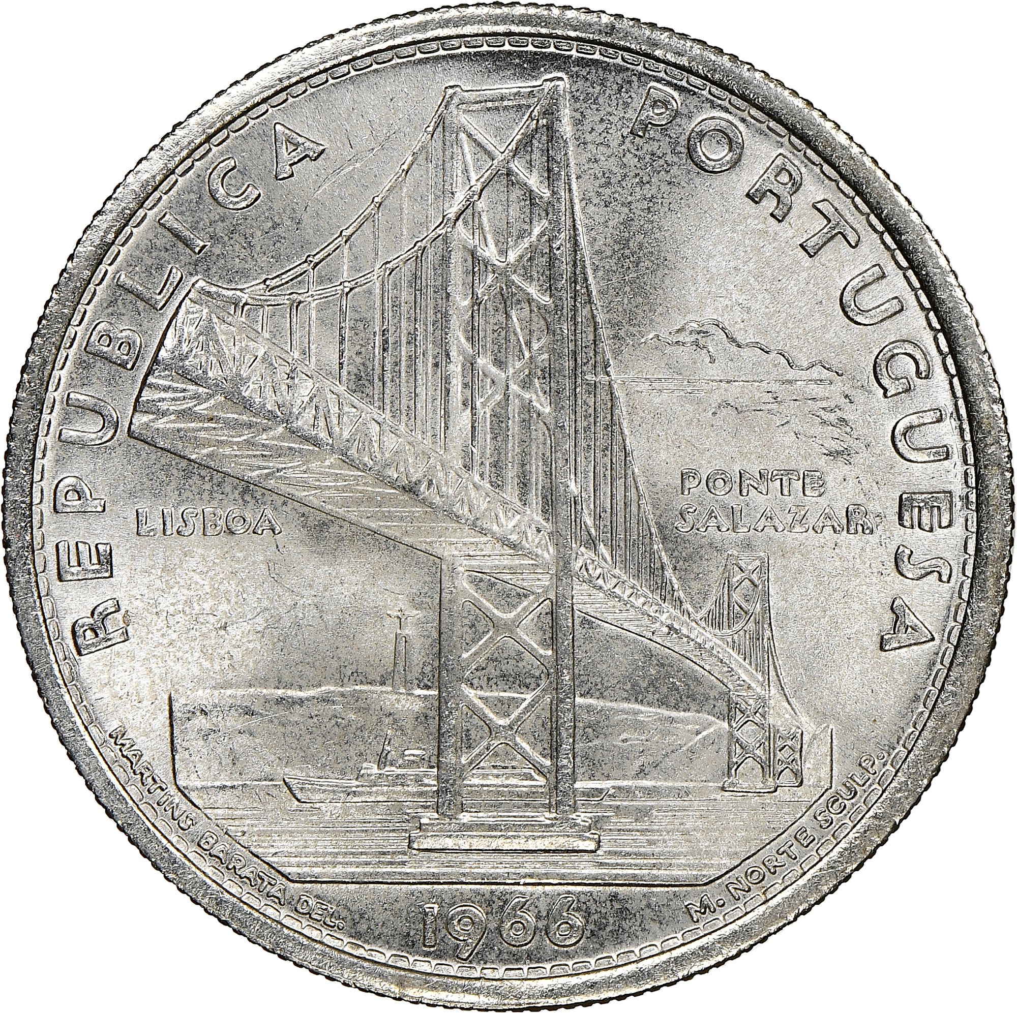 Portugal 20 Escudos KM 592 Prices & Values | NGC