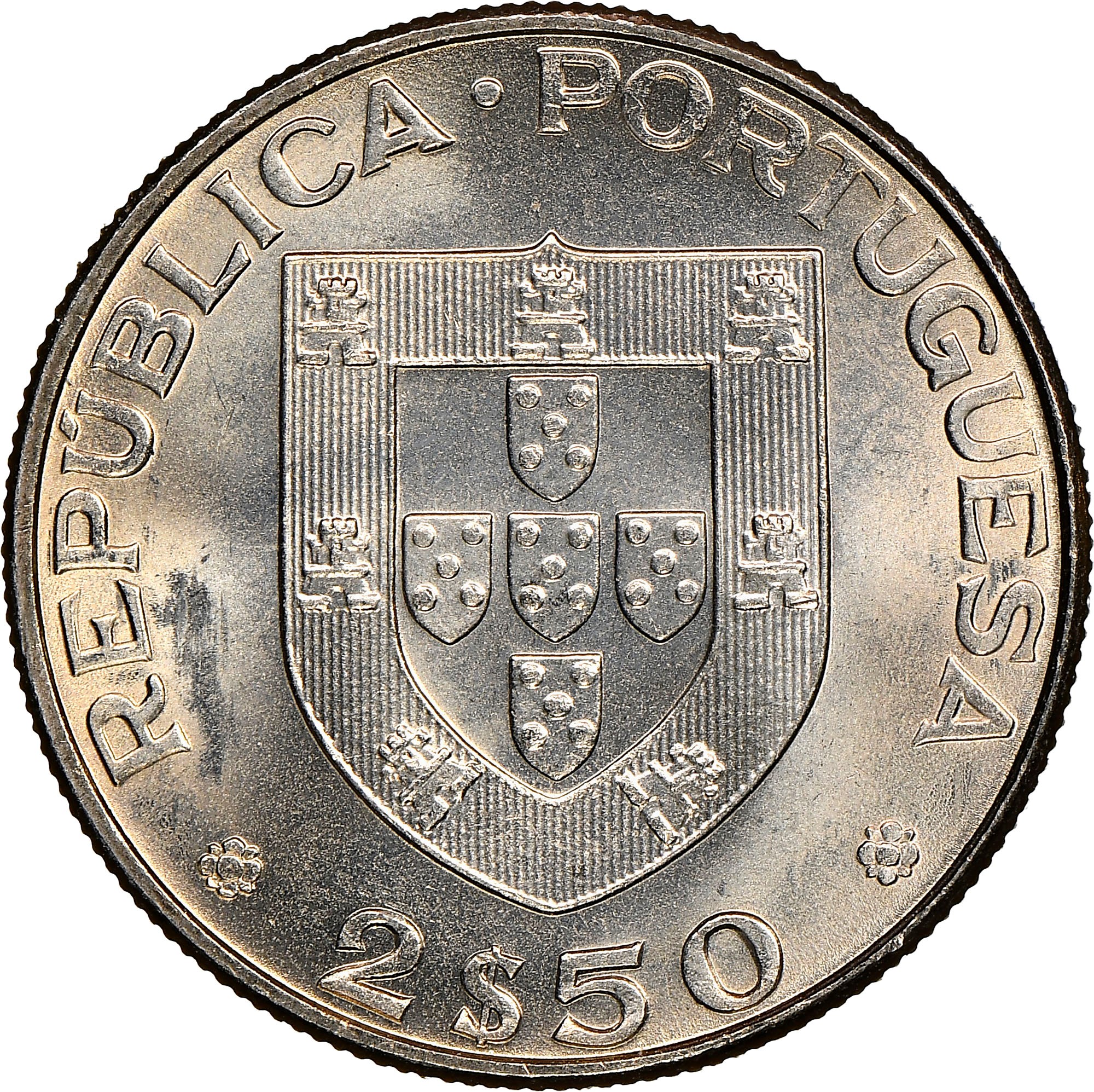 Portugal 2-1/2 Escudos KM 605 Prices & Values | NGC