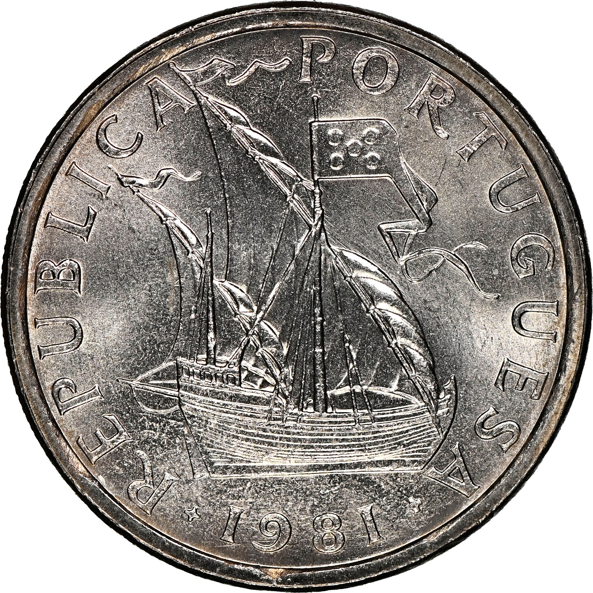 Portugal 5 Escudos KM 591 Prices & Values | NGC