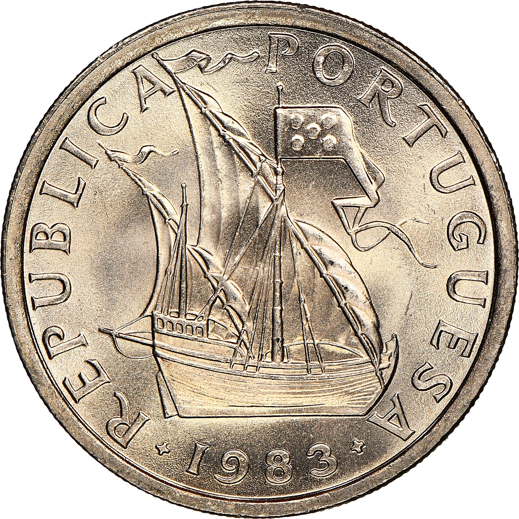 Portugal 5 Escudos KM 591 Prices & Values | NGC