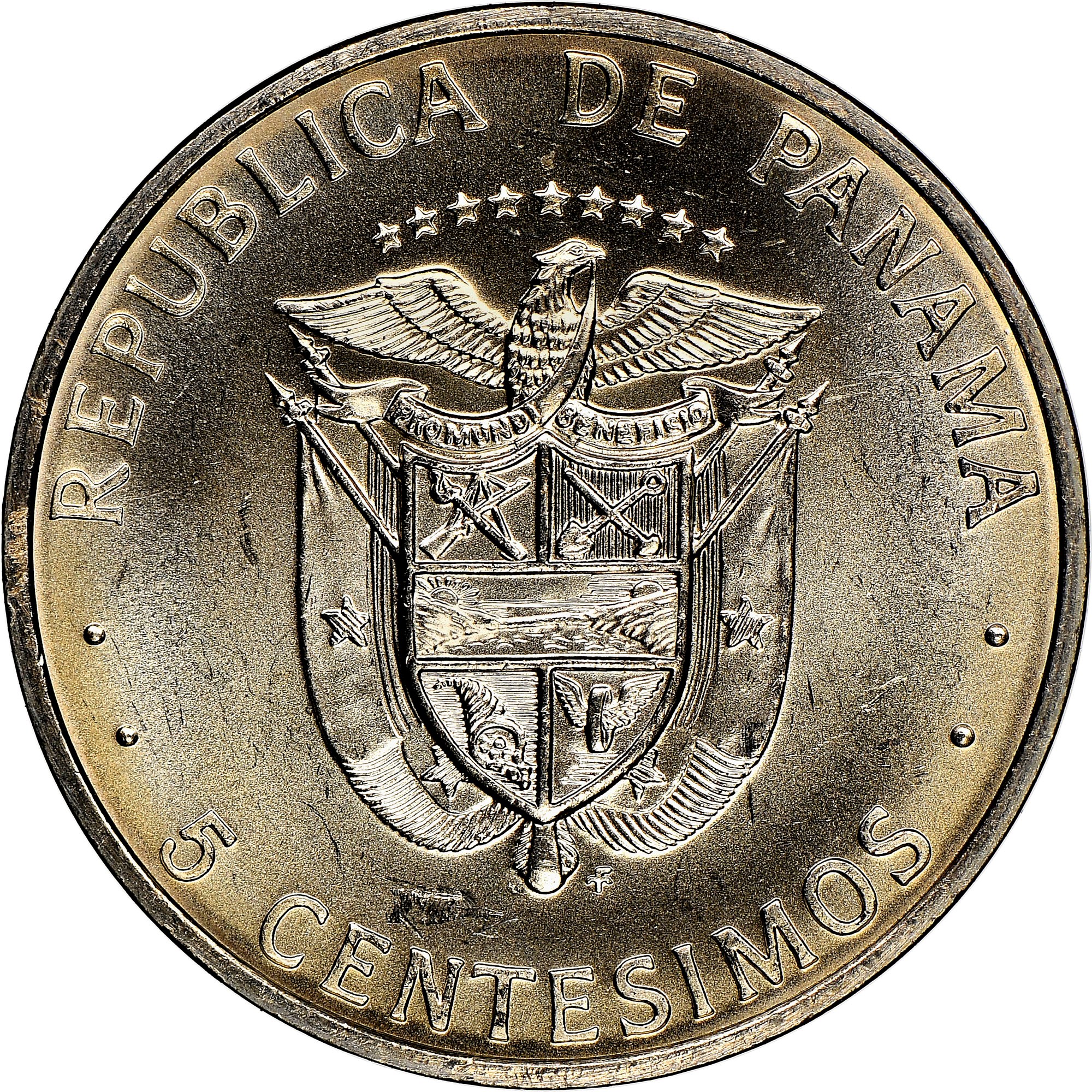 Panama 5 Centesimos KM 35.1 Prices & Values | NGC