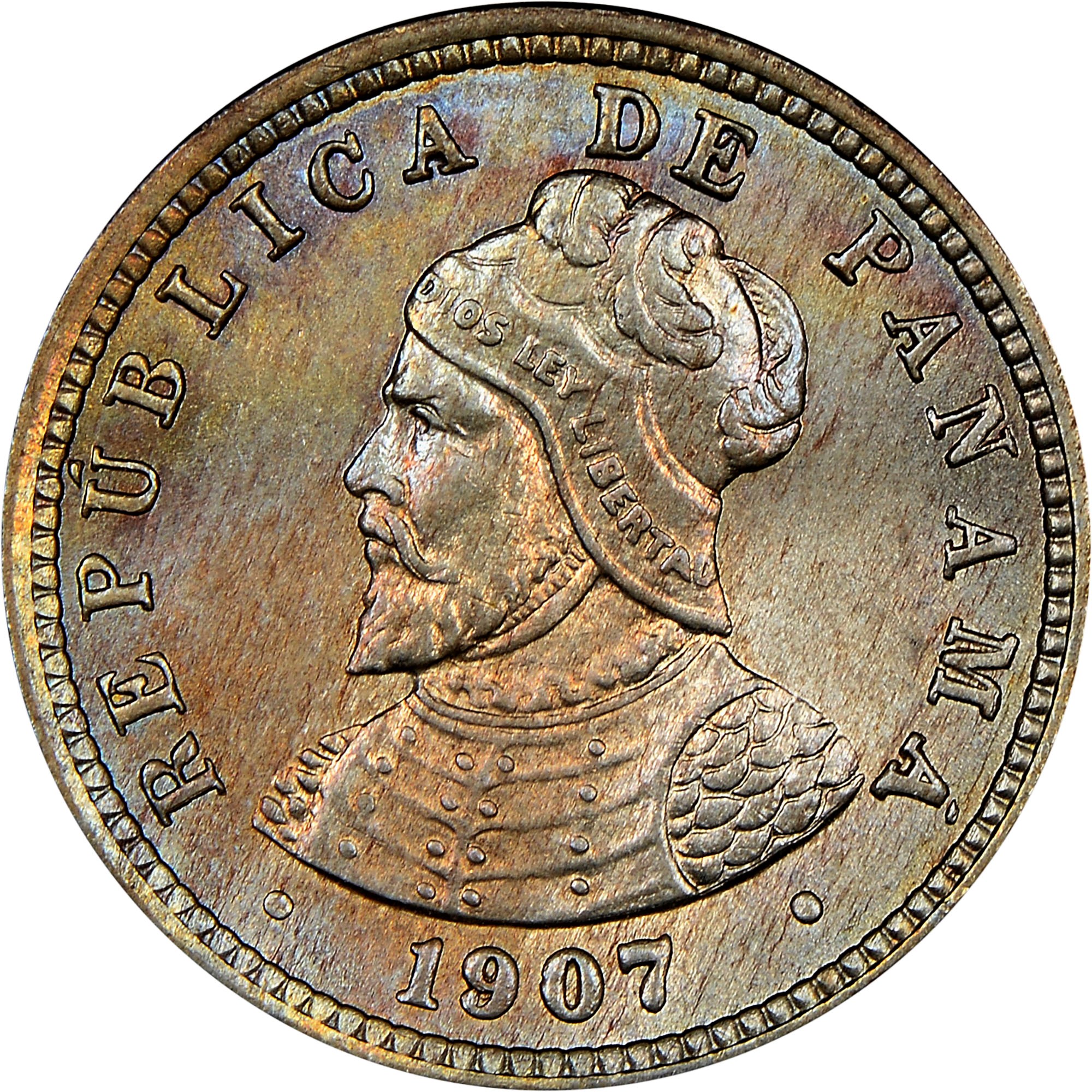 Panama 1/2 Centesimo KM 6 Prices & Values | NGC