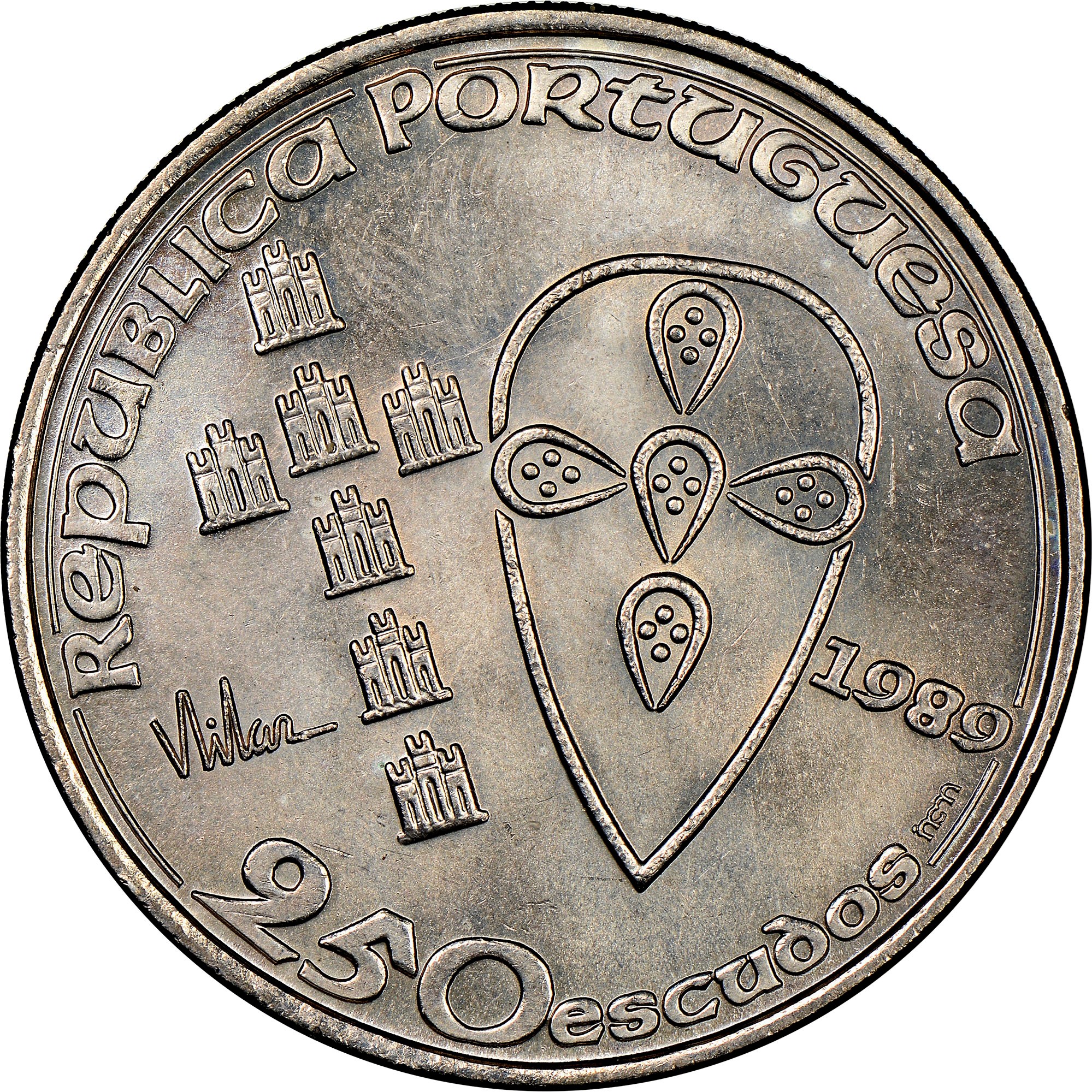 Portugal 250 Escudos KM 650 Prices & Values | NGC