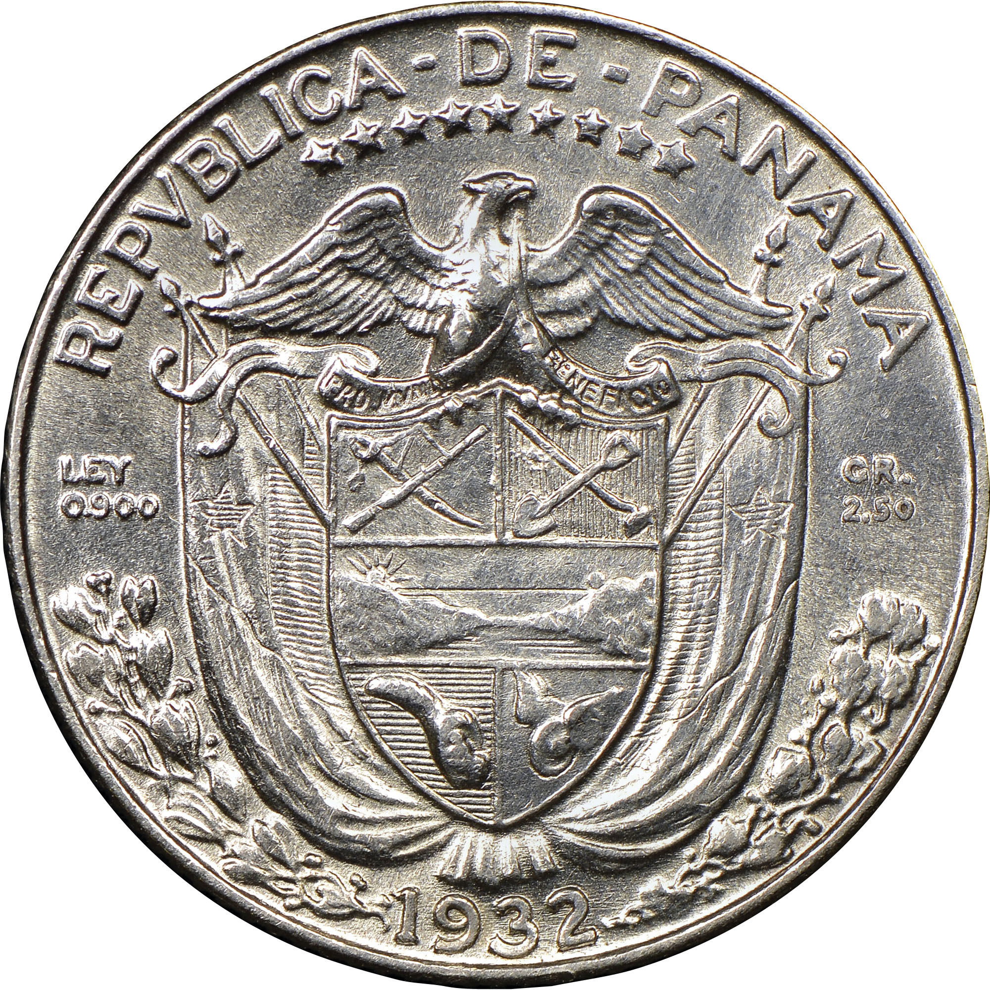 Panama 1/10 Balboa KM 10.1 Prices & Values | NGC