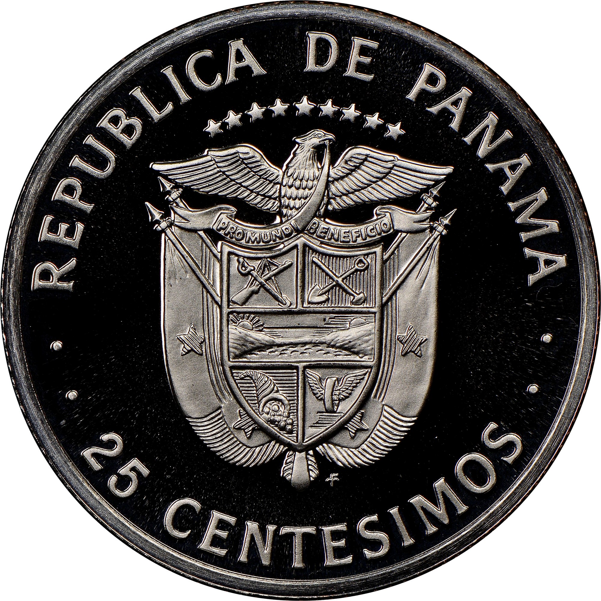 Panama 25 Centesimos KM 37.1 Prices & Values | NGC