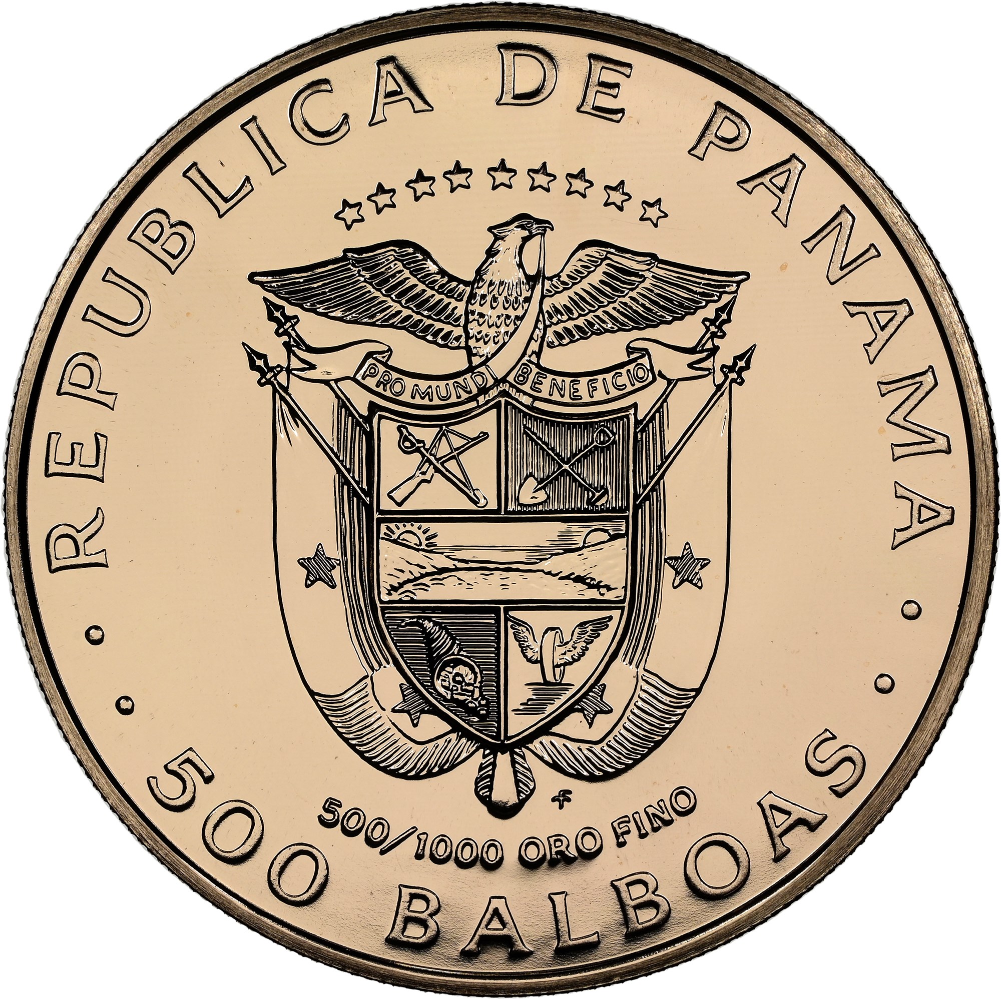 Panama 500 Balboas KM 70 Prices & Values | NGC