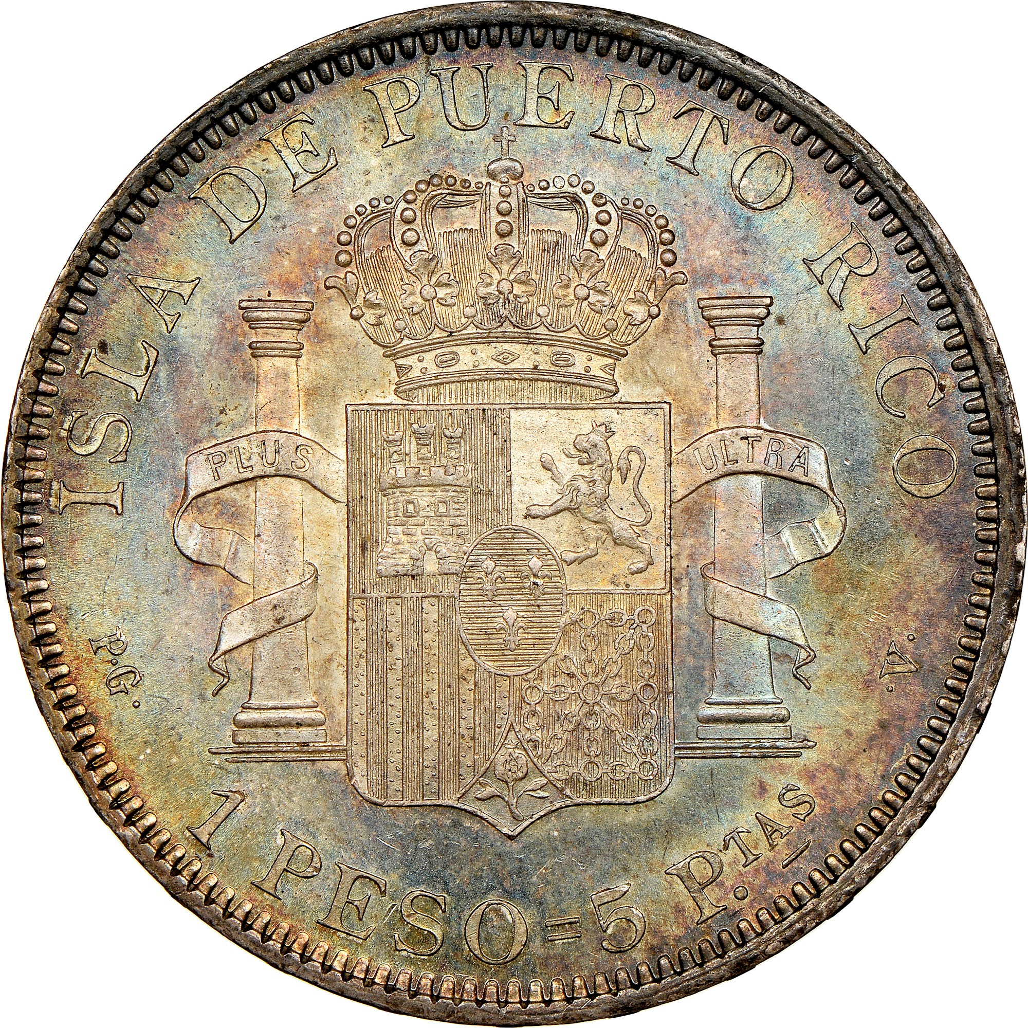 Puerto Rico Peso KM 24 Prices & Values | NGC