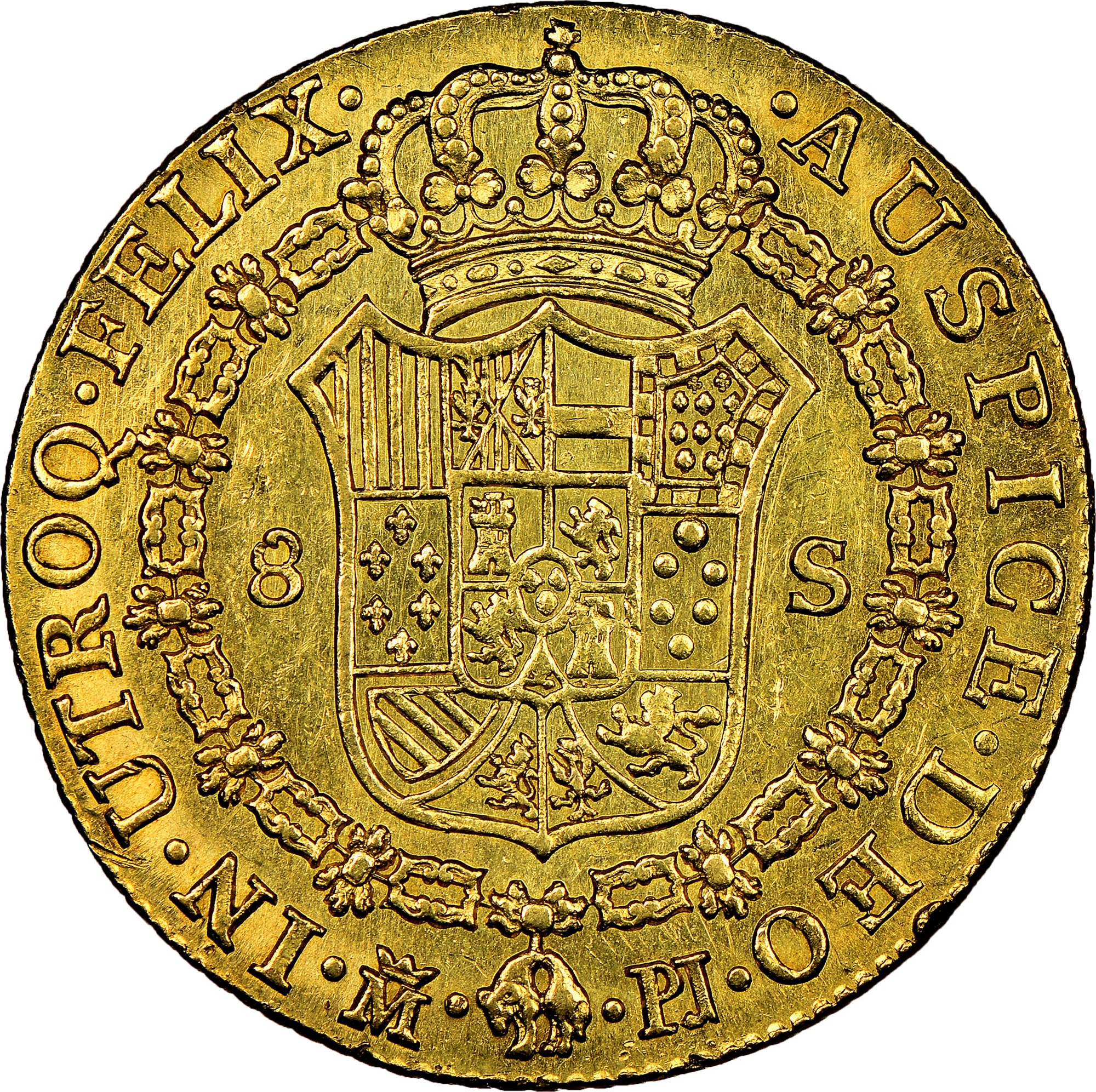 Spain 8 Escudos KM 409.1 Prices & Values | NGC