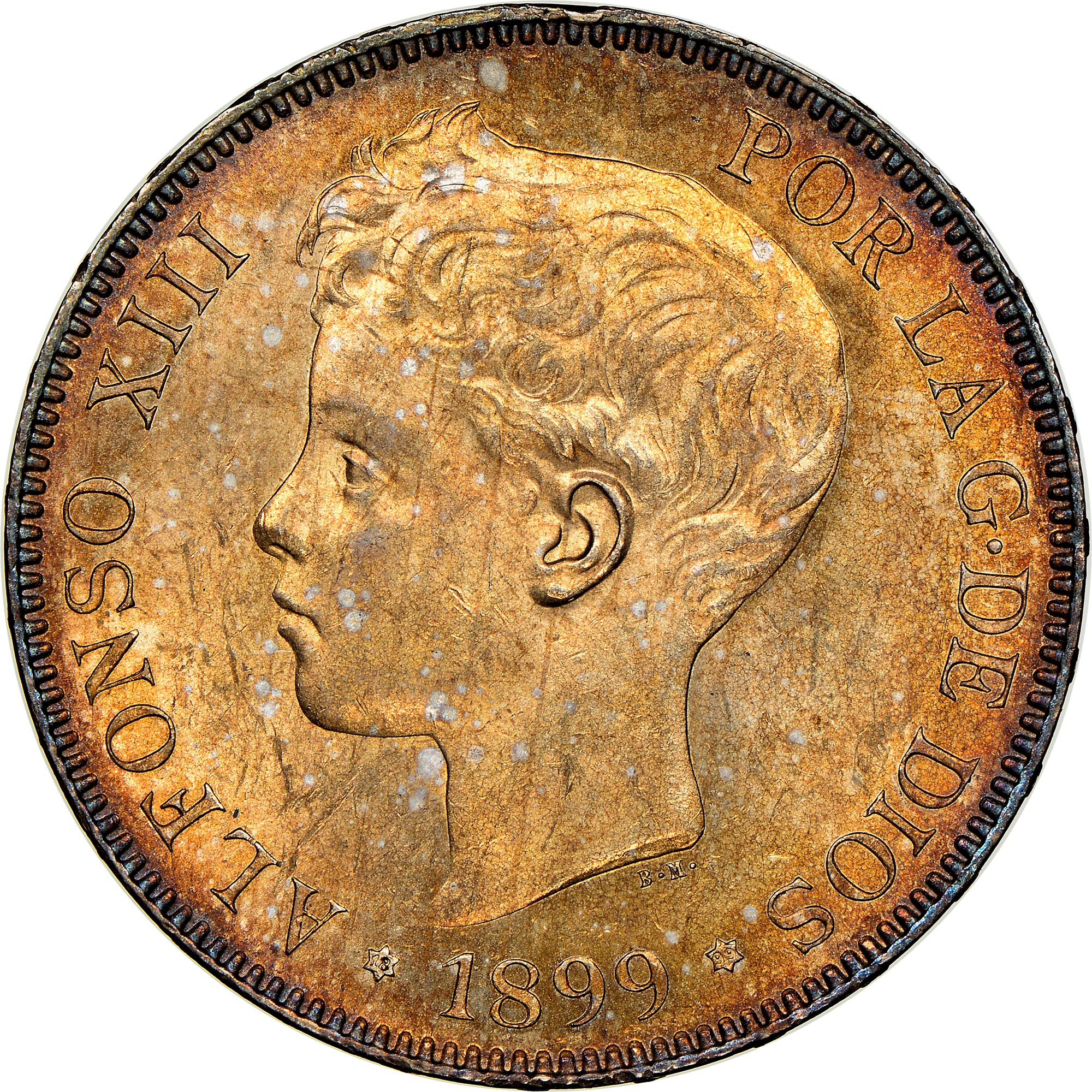 Spain 5 Pesetas KM 707 Prices Values NGC Spain 5 Pesetas KM 707 Prices Values NGC