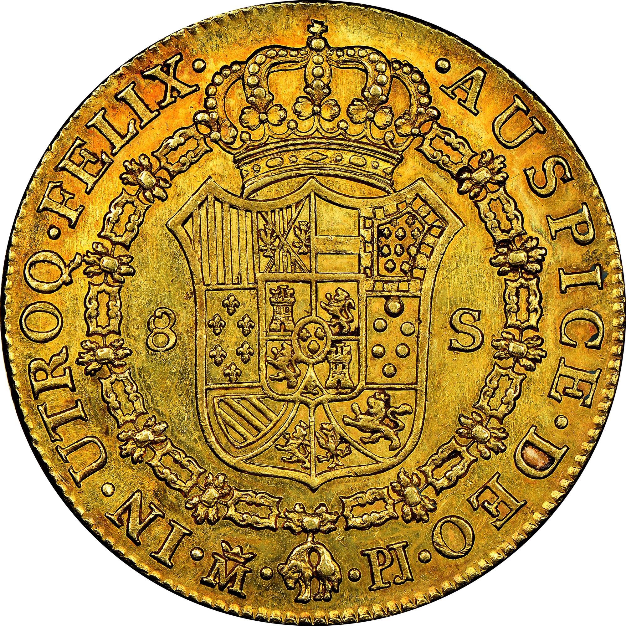 Spain 8 Escudos KM 409.1 Prices & Values | NGC