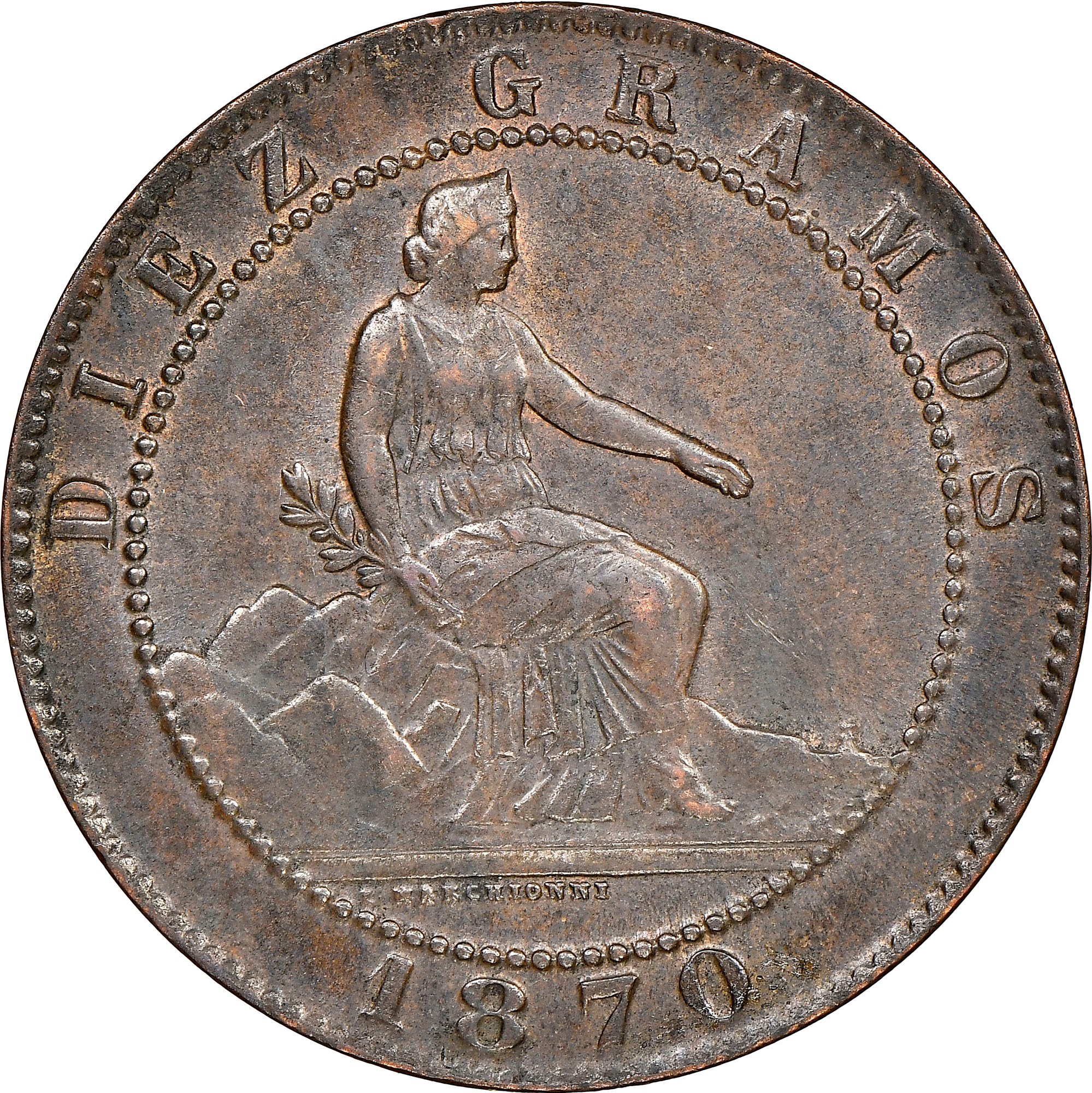 Spain 10 Centimos KM 663 Prices & Values | NGC