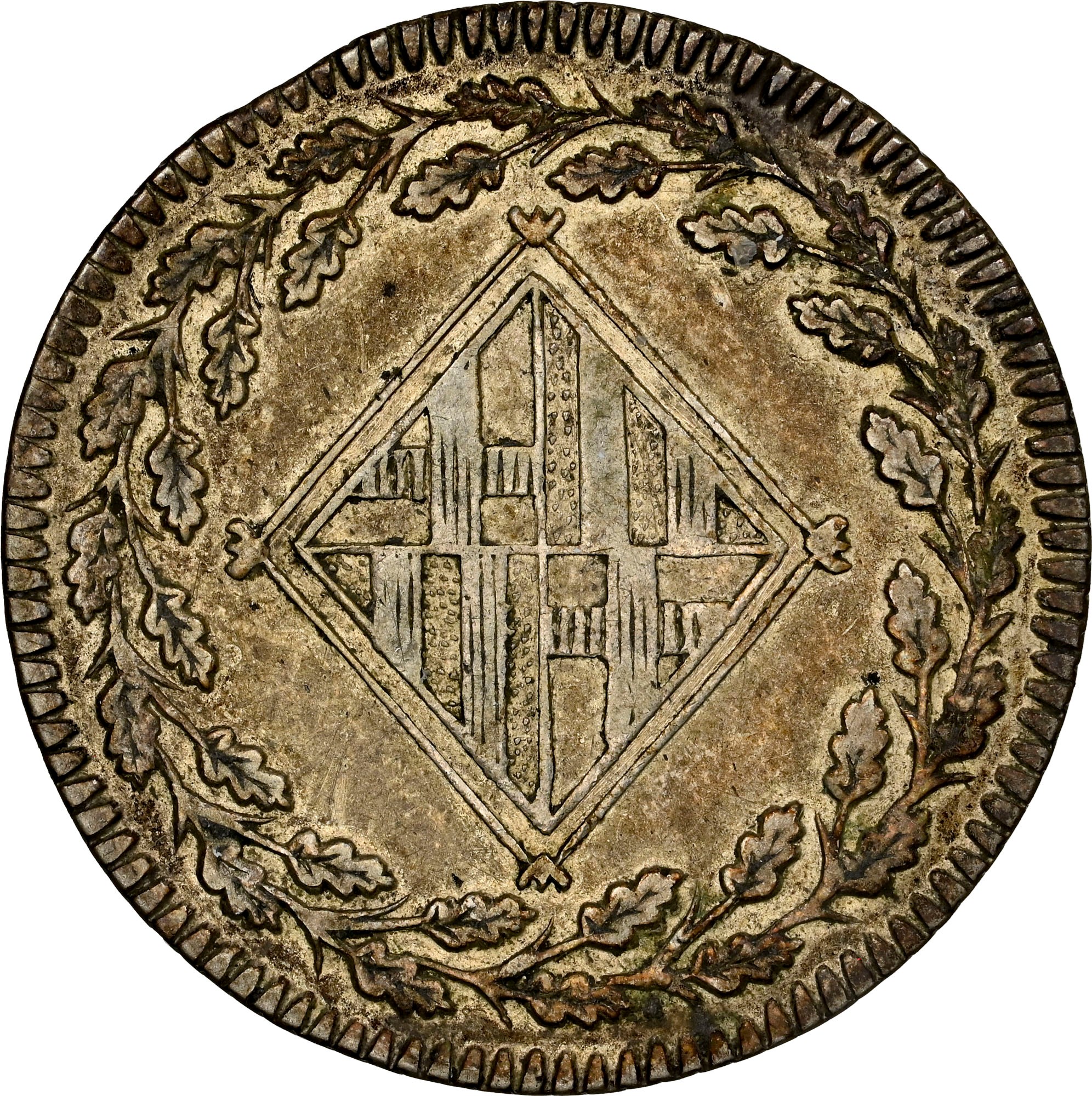 Spain BARCELONA Peseta KM 70 Prices & Values | NGC