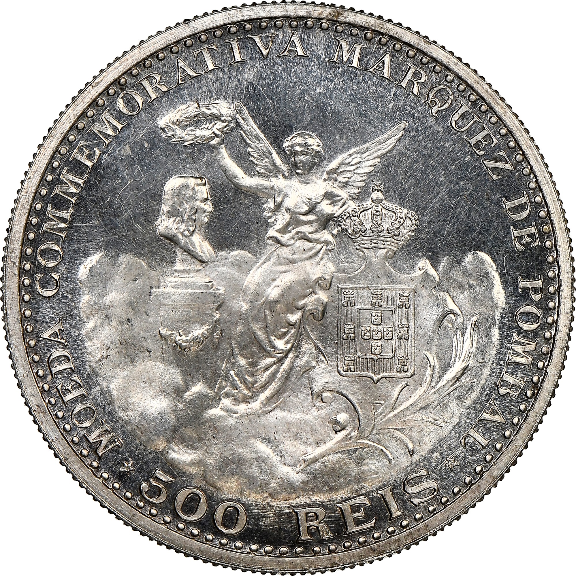 Portugal 500 Reis KM 557 Prices & Values | NGC