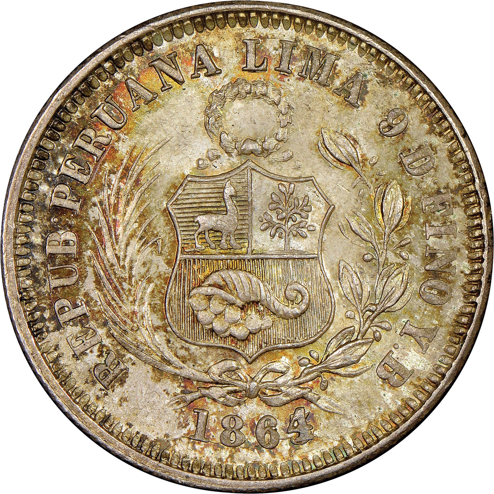 Peru 1/5 Sol KM 191 Prices & Values | NGC