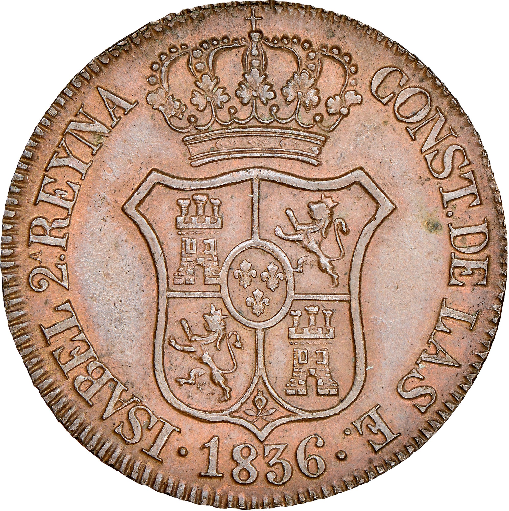Spain CATALONIA 6 Quartos KM 128 Prices & Values | NGC