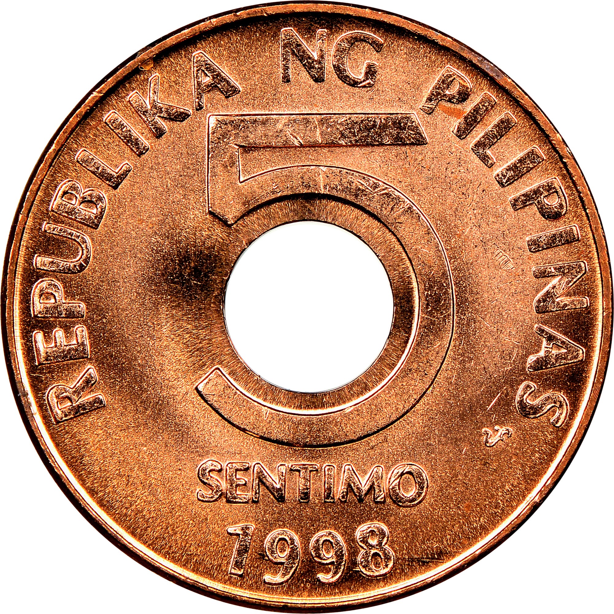 Philippines 5 Sentimos KM 268 Prices & Values | NGC