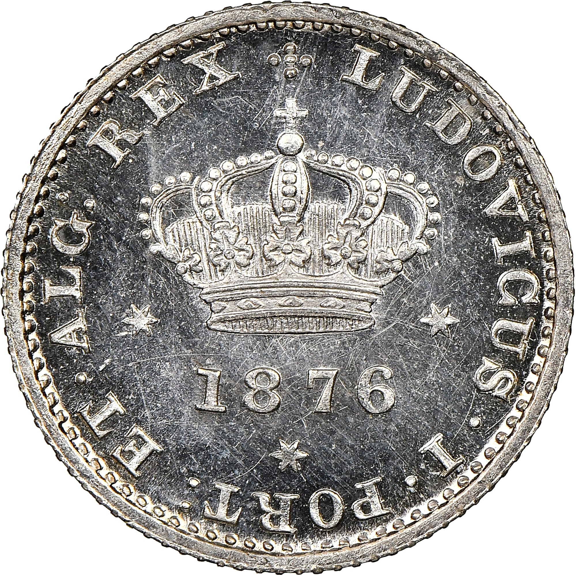 Portugal 50 Reis KM 506.2 Prices & Values | NGC