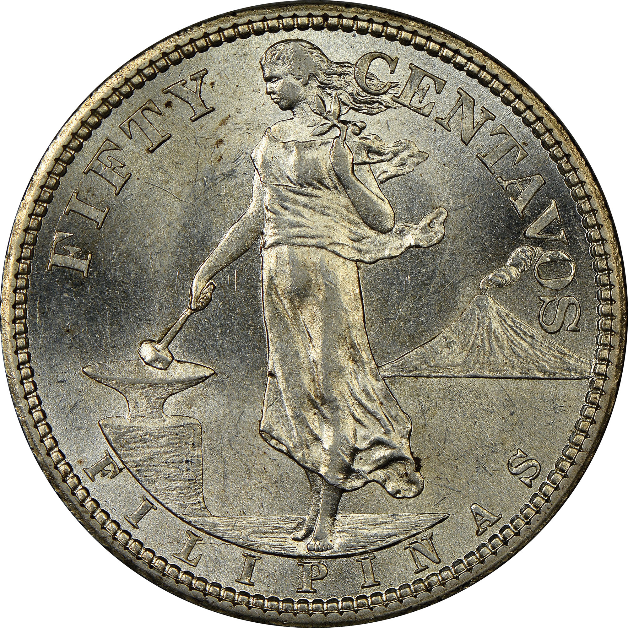 Philippines 50 Centavos KM 171 Prices & Values | NGC