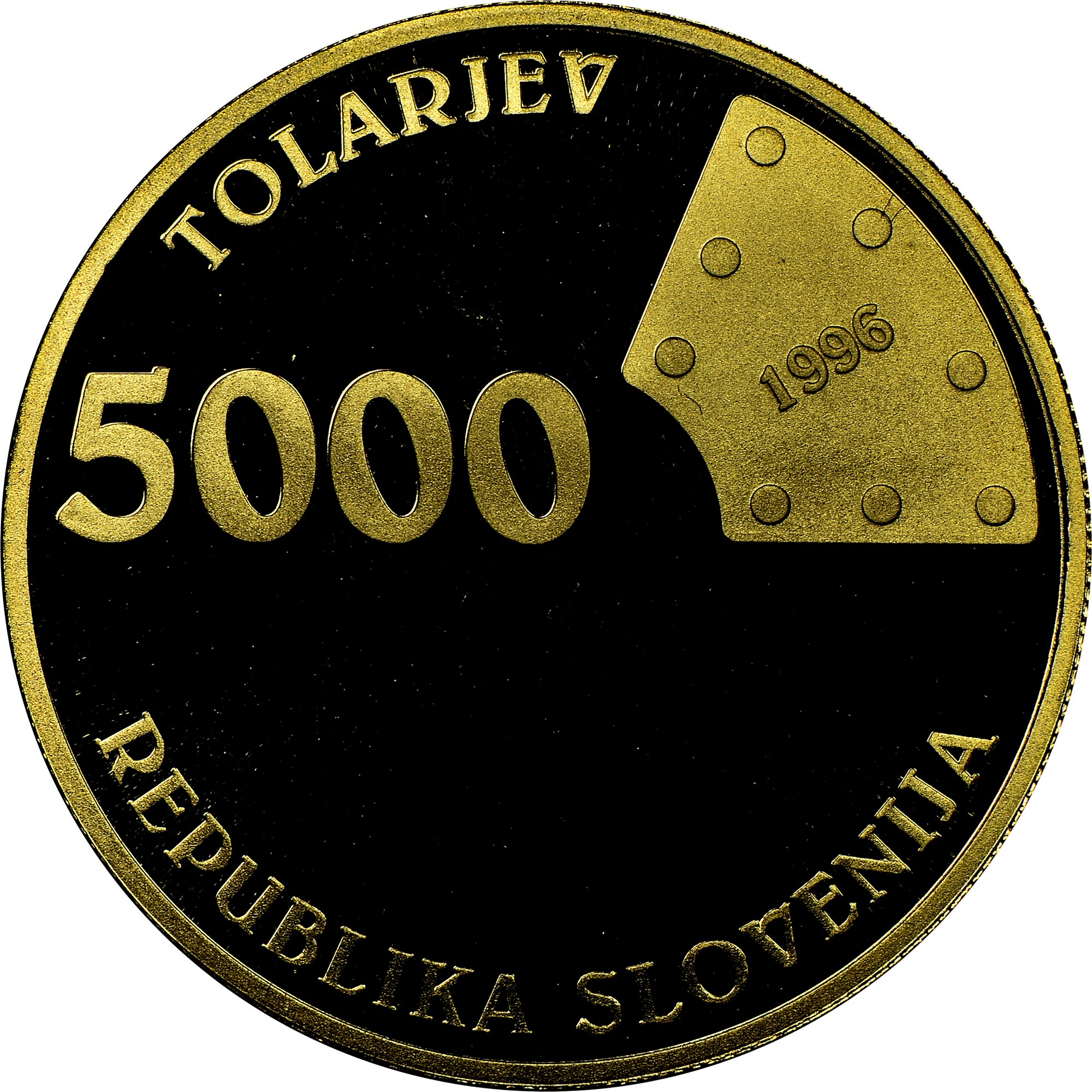 Slovenia 5000 Tolarjev KM 31 Prices & Values | NGC