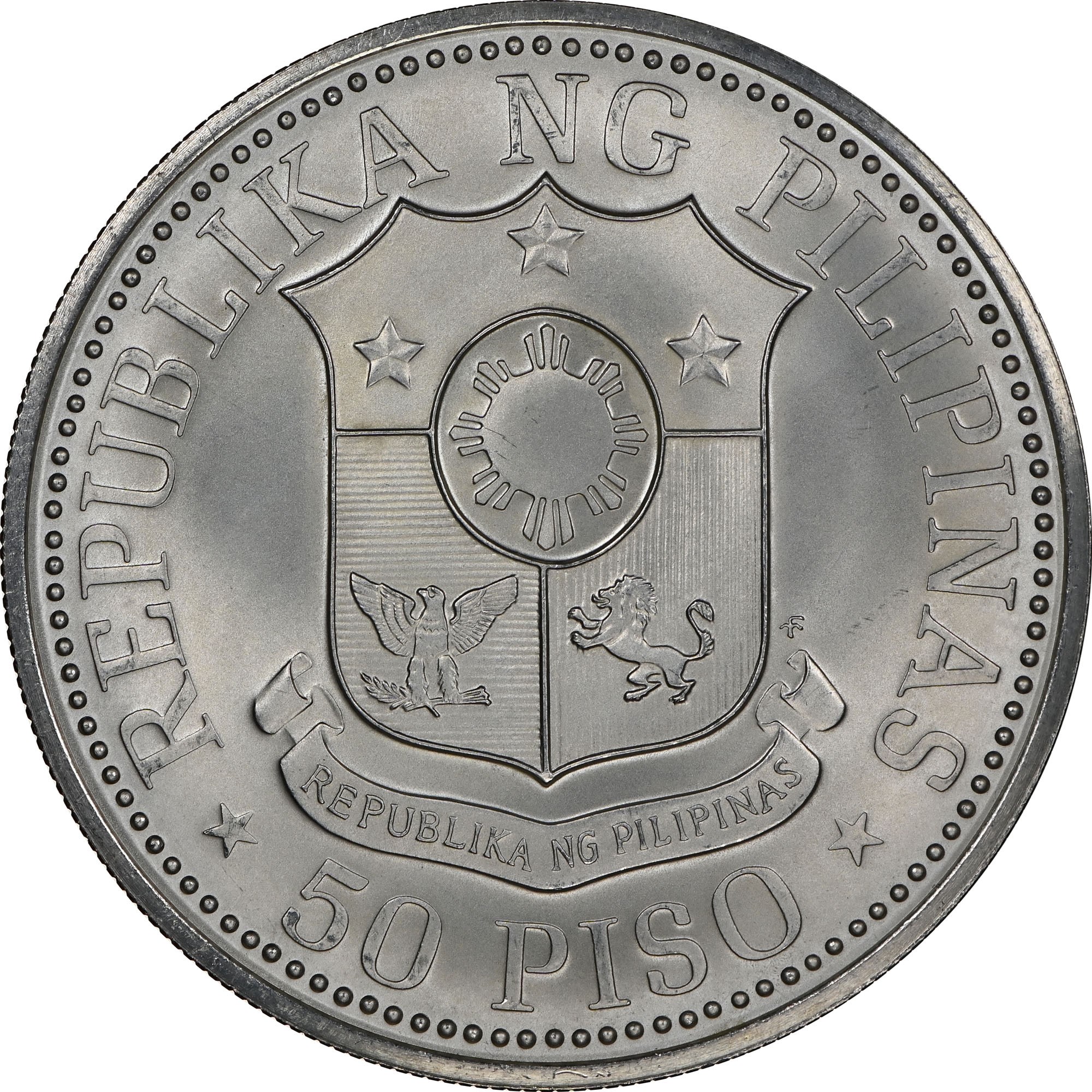 Philippines 50 Piso KM 212 Prices & Values | NGC