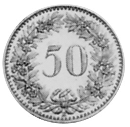 Switzerland 50 Rappen KM Pn59 Prices & Values | NGC