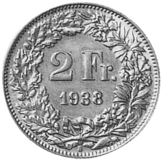 Switzerland 2 Francs KM Pn72 Prices & Values | NGC