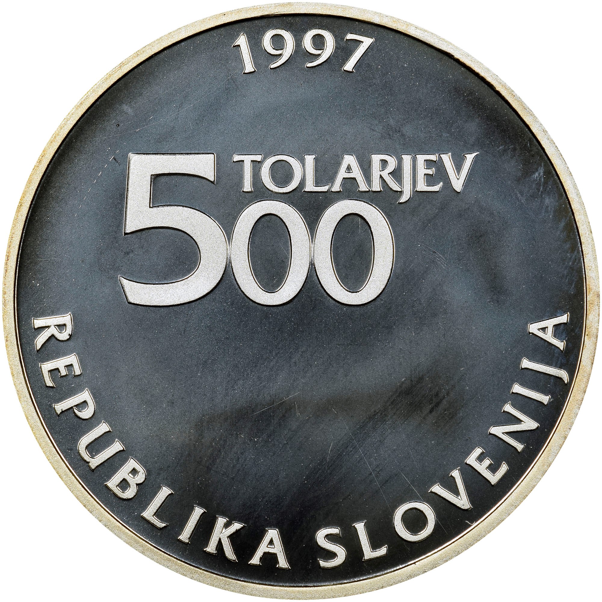 Slovenia 500 Tolarjev KM 39 Prices & Values | NGC