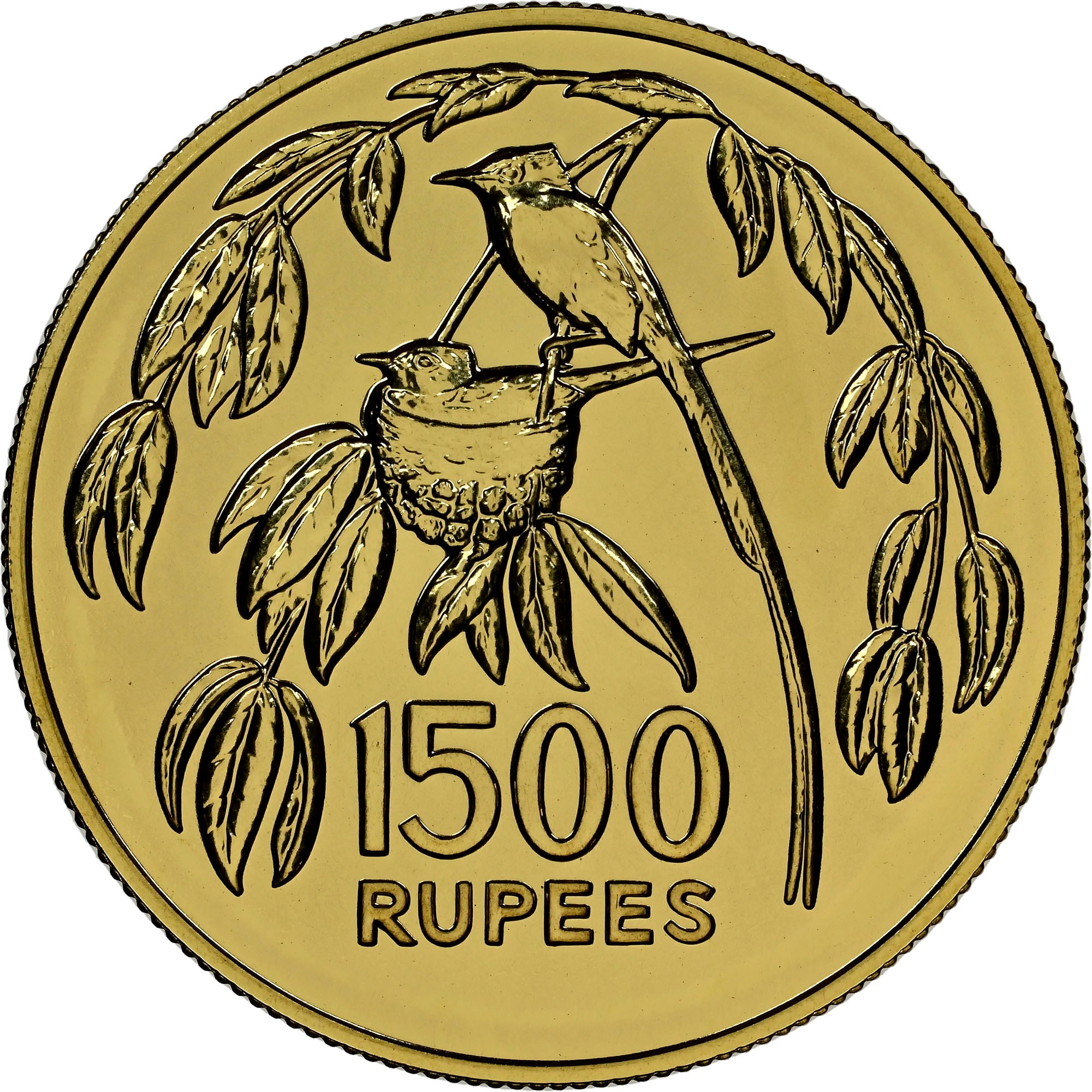 Seychelles 1500 Rupees KM 41 Prices & Values | NGC