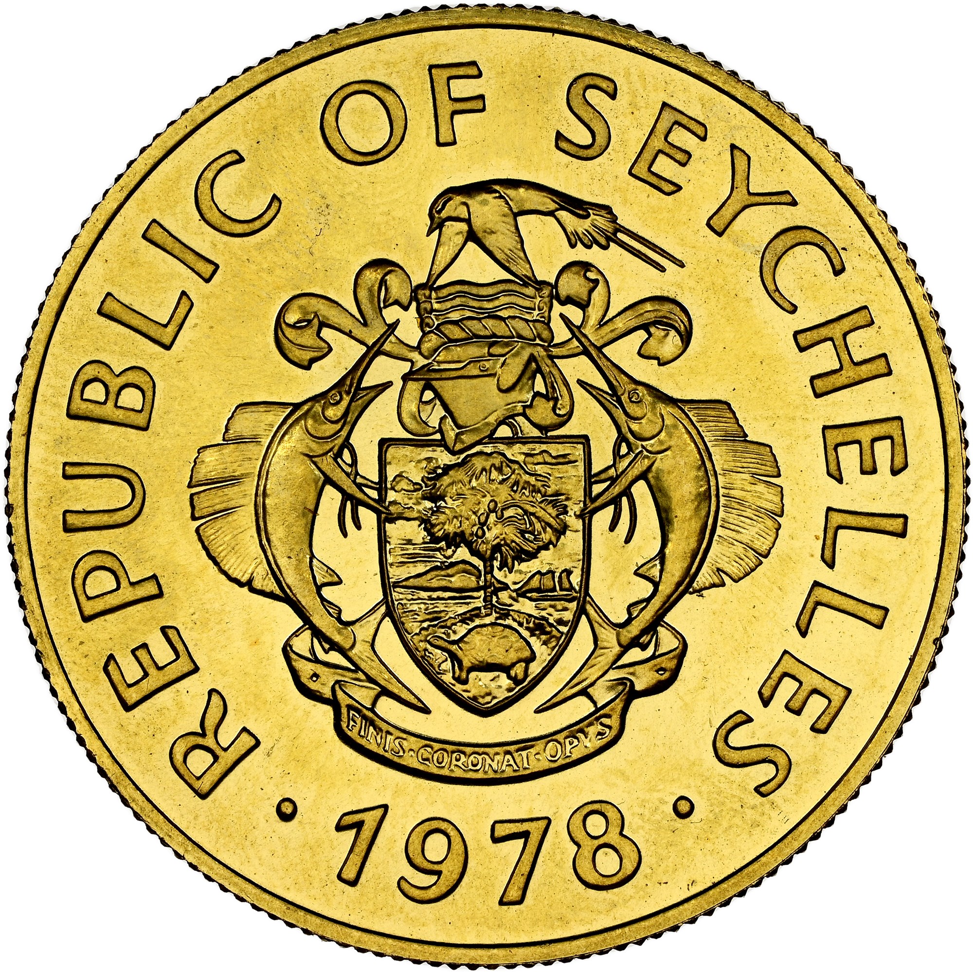 Seychelles 1500 Rupees KM 41 Prices & Values | NGC