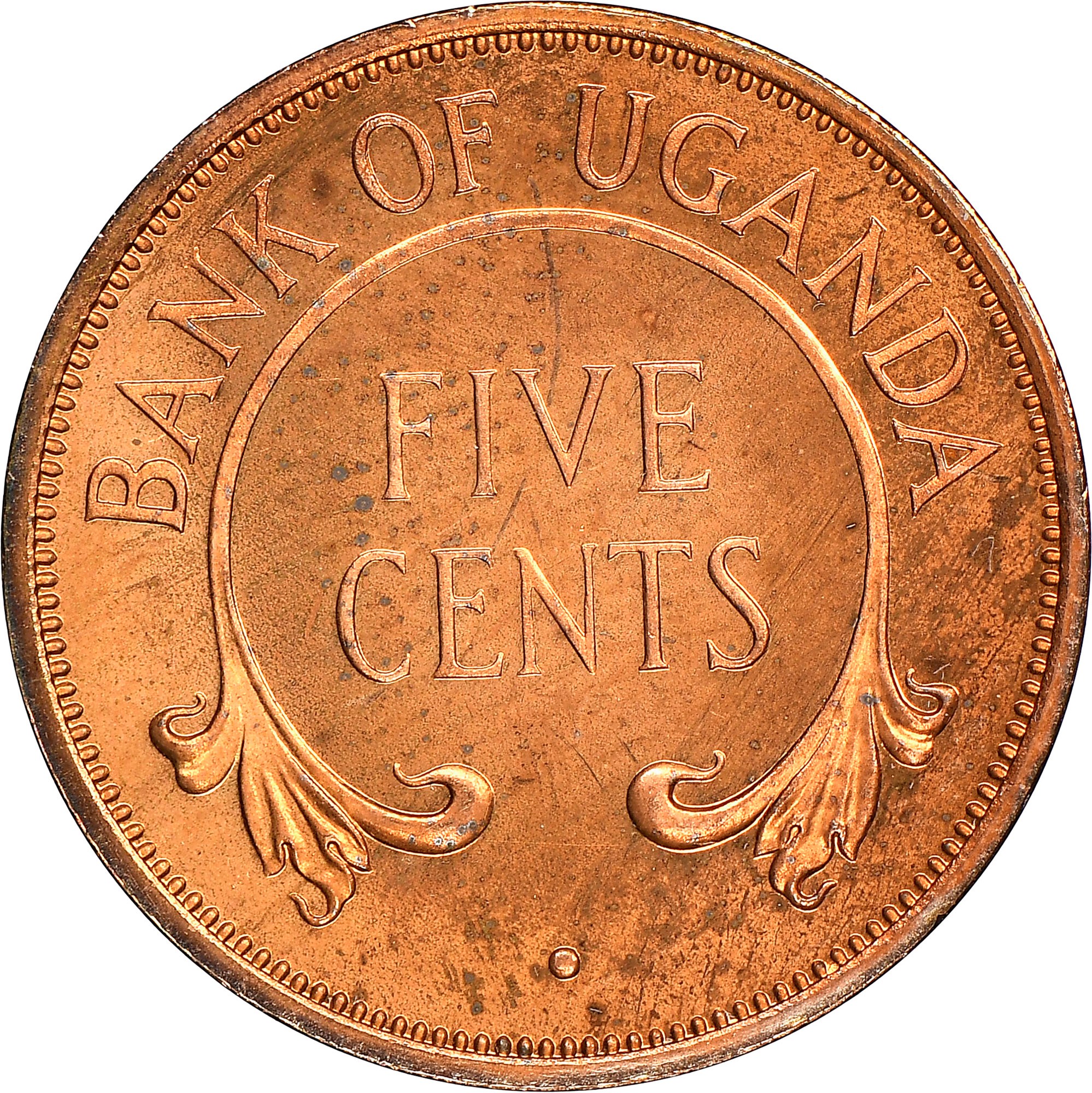 Uganda 5 Cents KM 1 Prices & Values | NGC