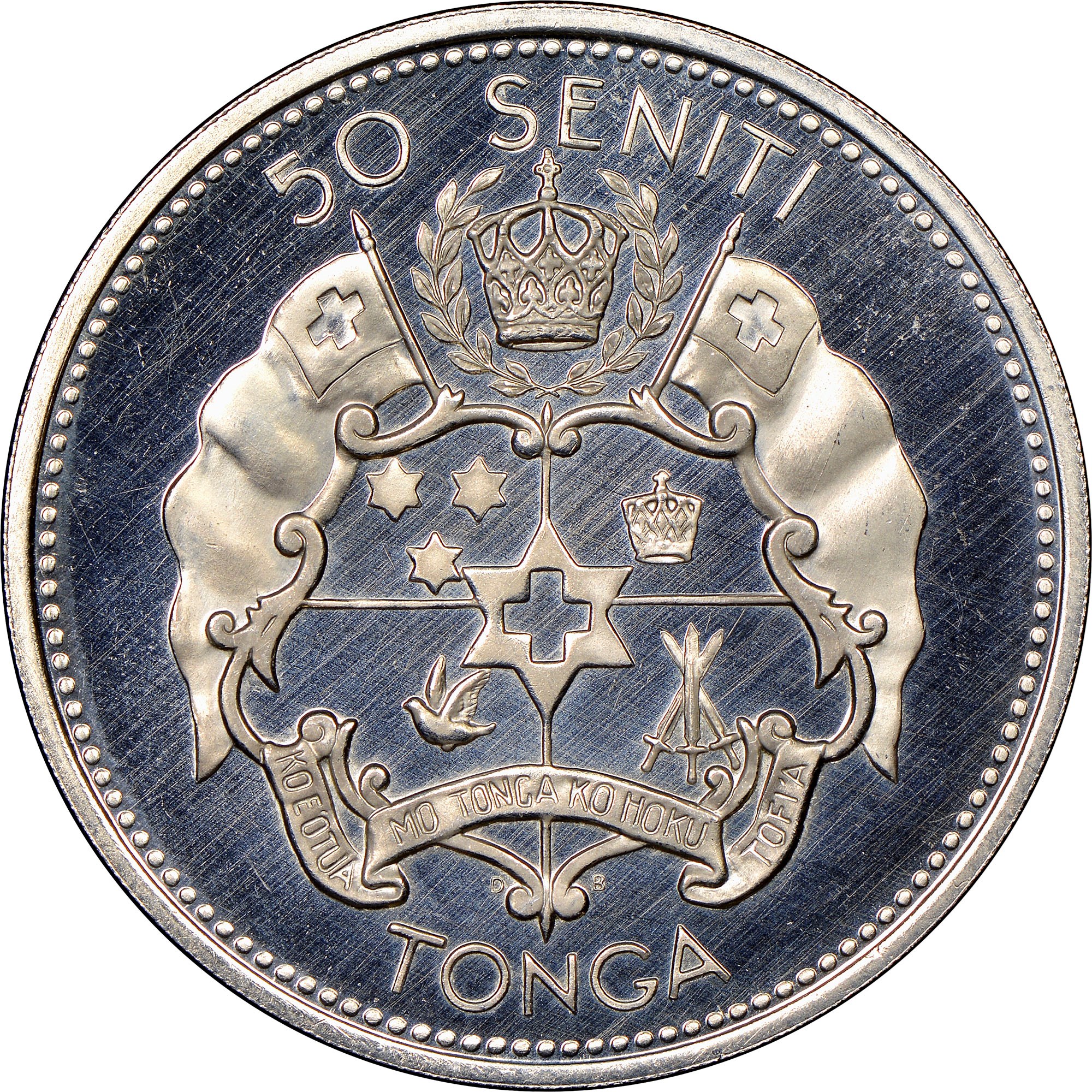 Tonga 50 Seniti KM 32 Prices & Values | NGC