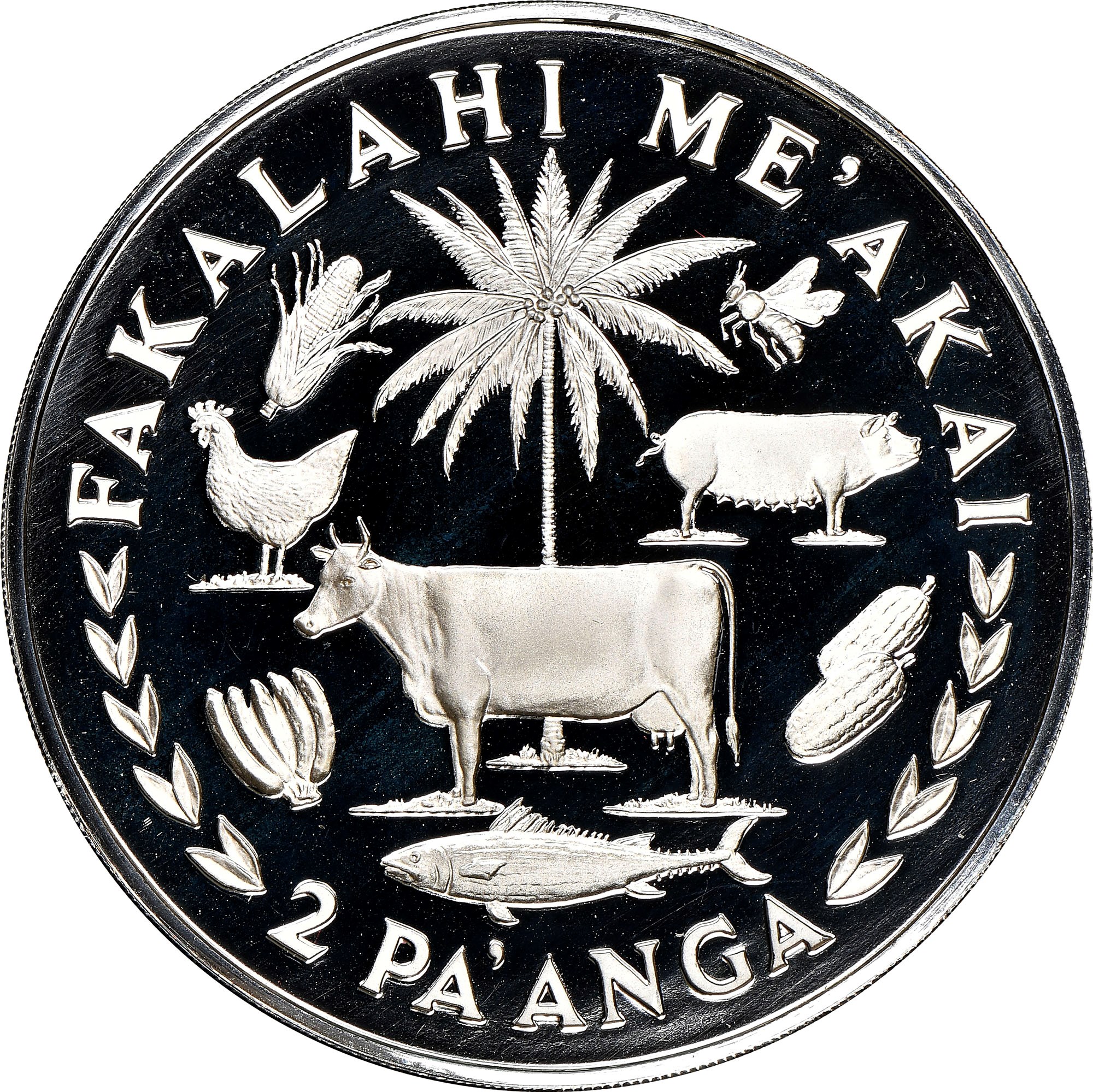 Tonga 2 Pa'anga KM 59a Prices & Values | NGC