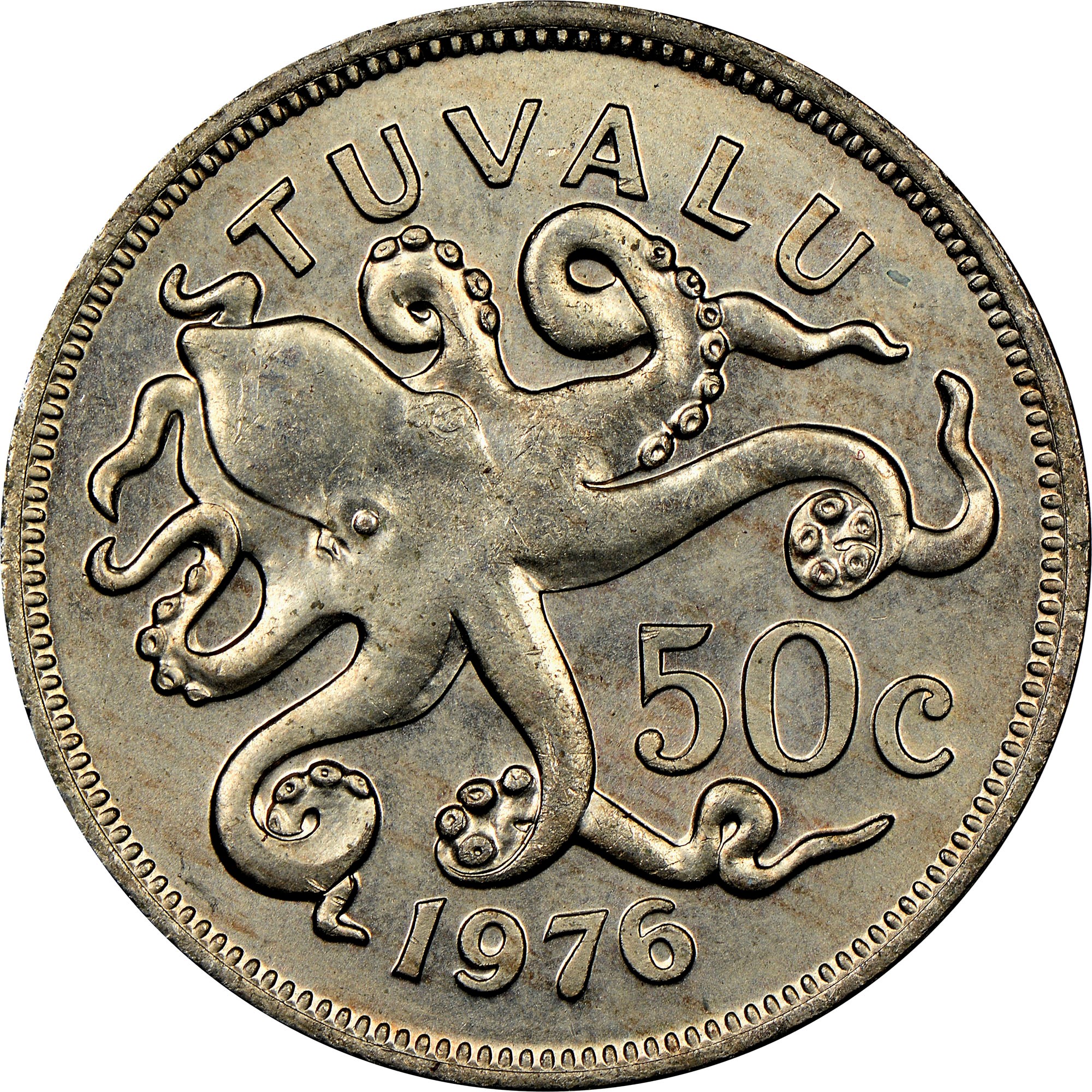 Tuvalu 50 Cents KM 6 Prices & Values | NGC
