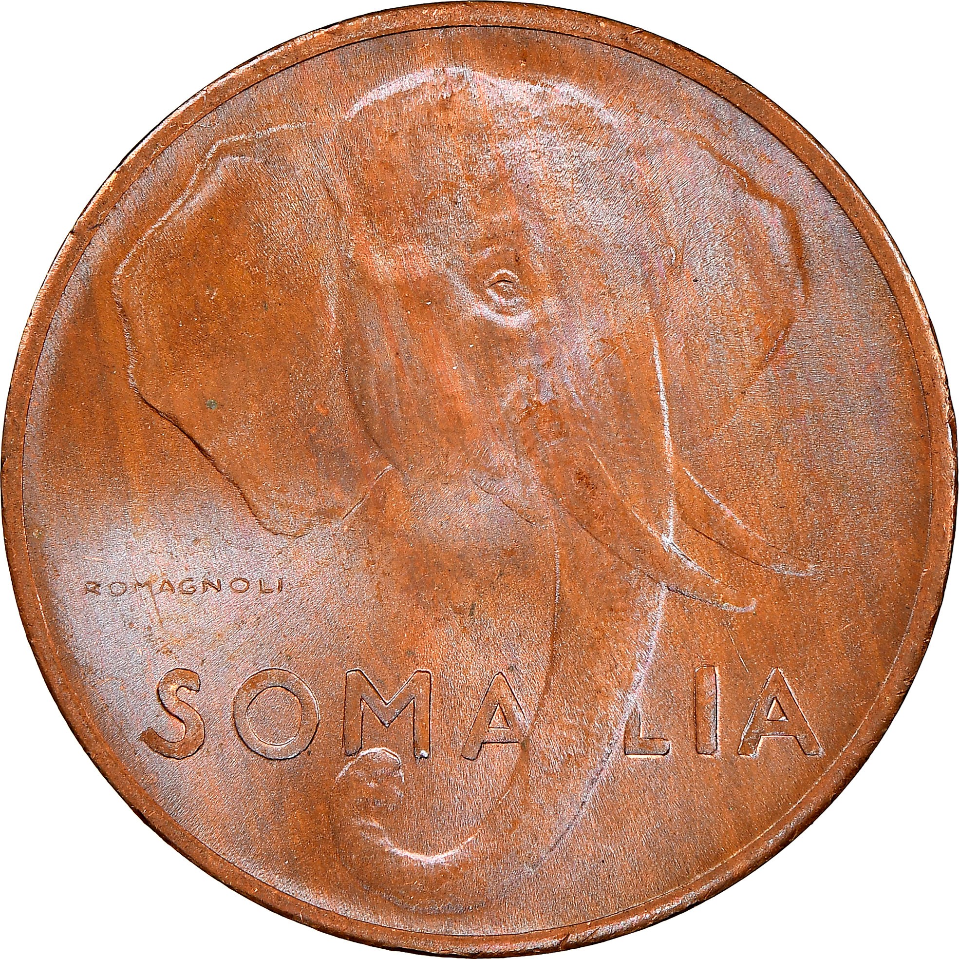 Somalia 5 Centesimi KM 2 Prices & Values | NGC