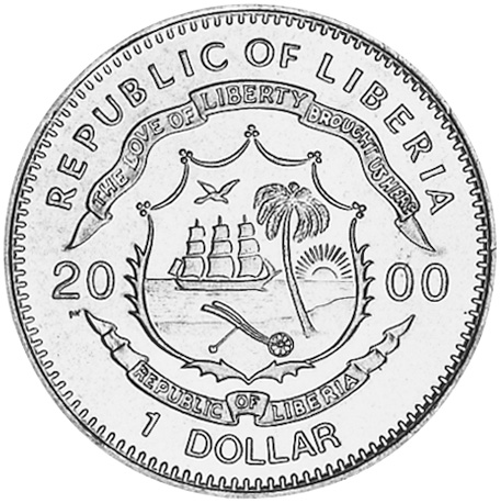 Liberia Dollar KM 442 Prices & Values | NGC