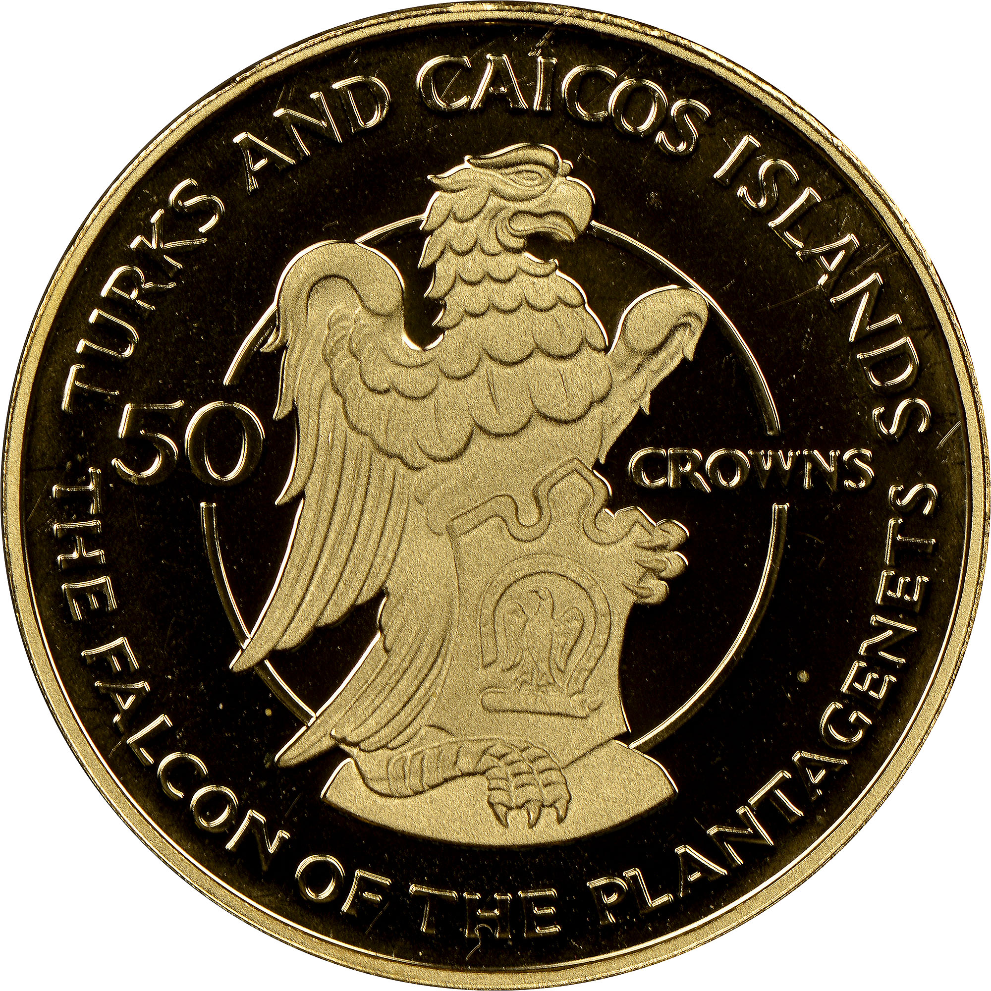 Turks & Caicos Islands 50 Crowns KM 42 Prices & Values | NGC