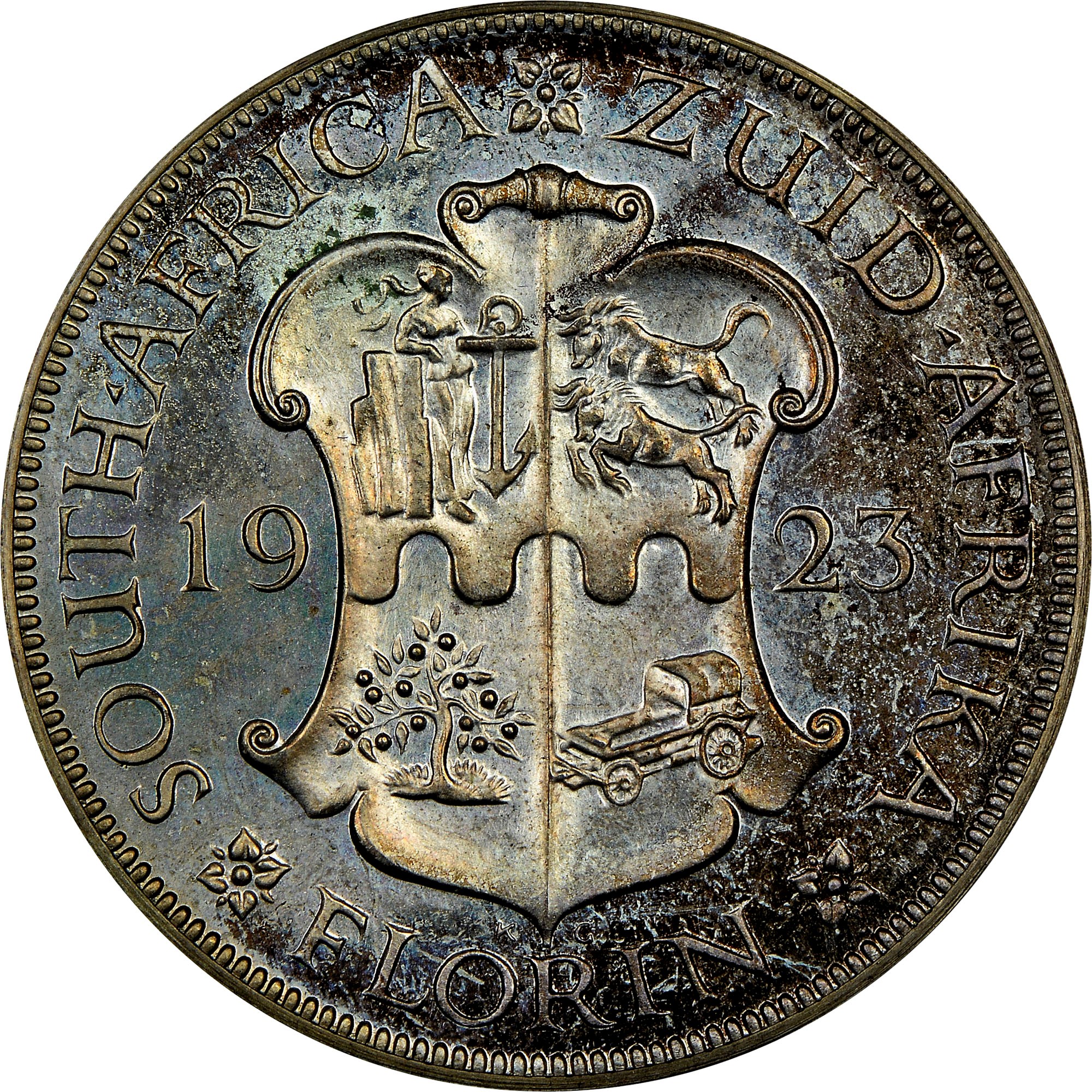 South Africa Florin KM 18 Prices & Values | NGC