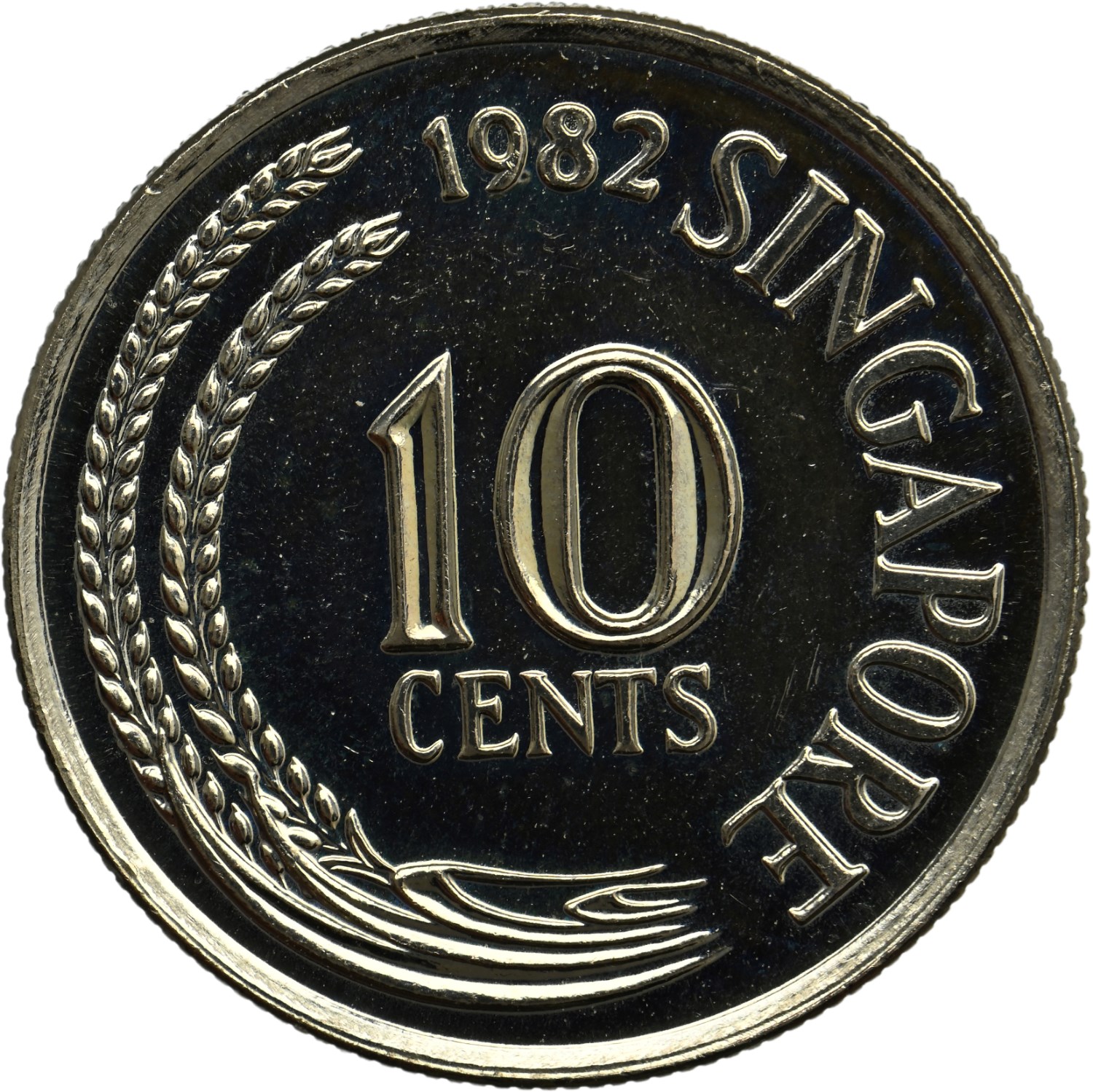 Singapore 10 Cents KM 3 Prices & Values | NGC