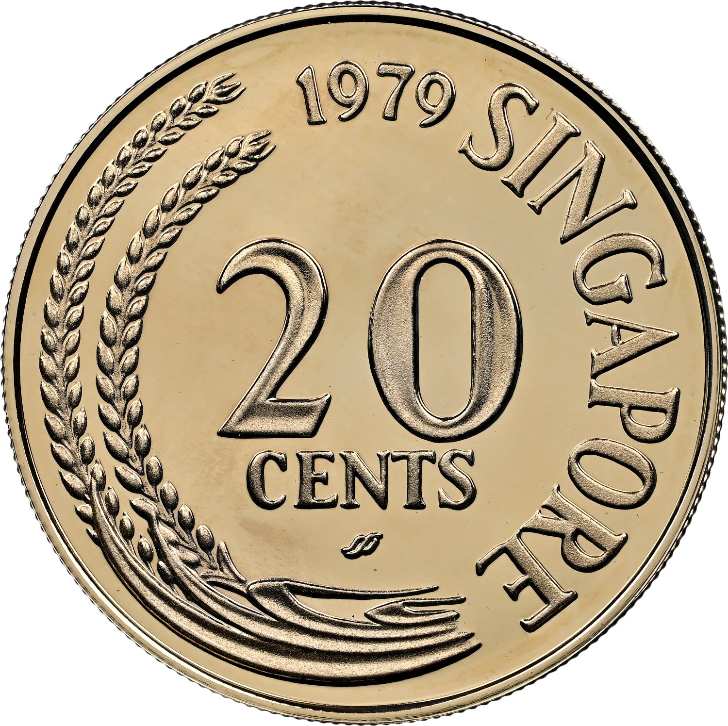 Singapore 20 Cents KM 4 Prices & Values | NGC