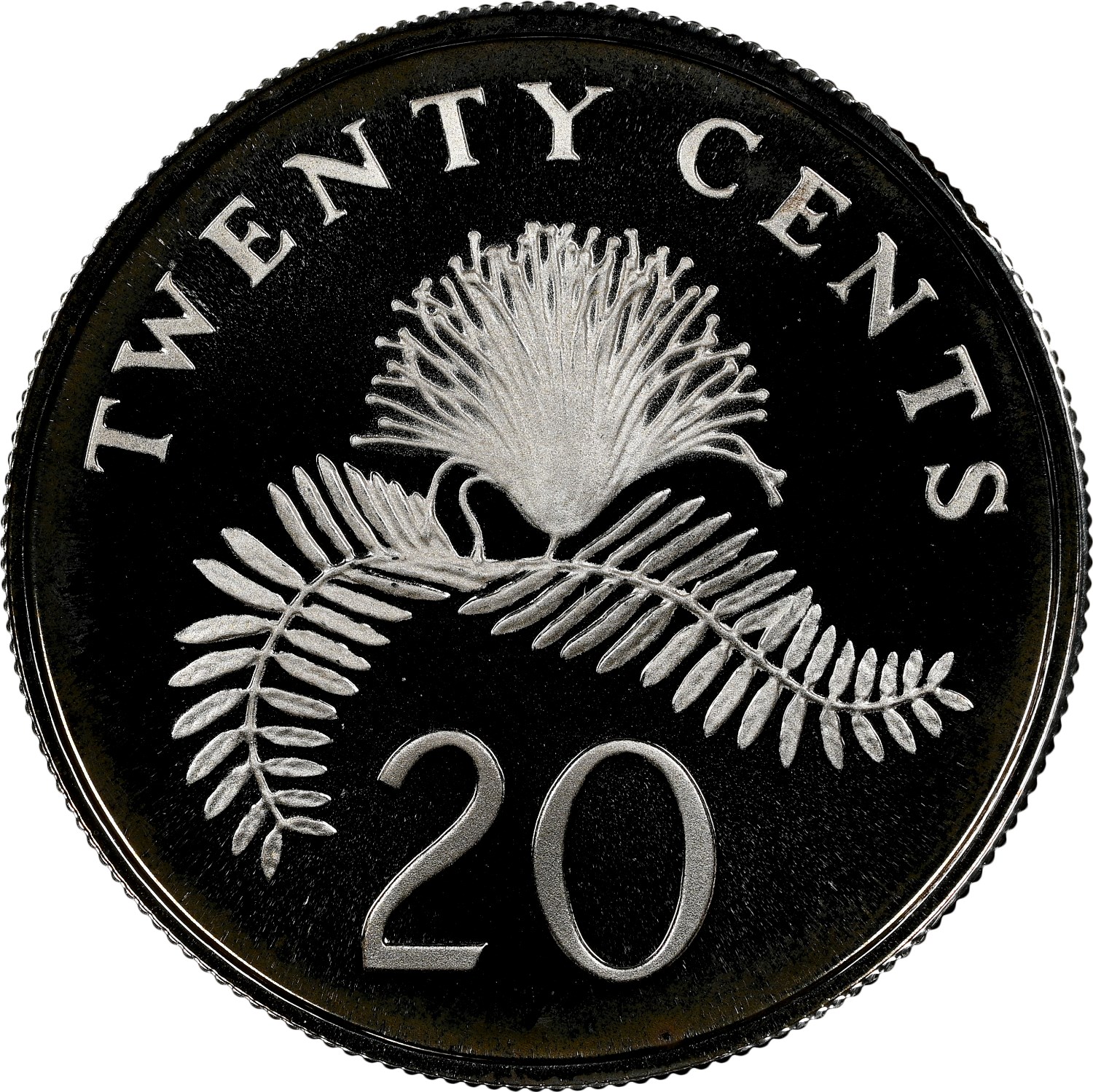 Singapore 20 Cents KM 52a Prices & Values | NGC