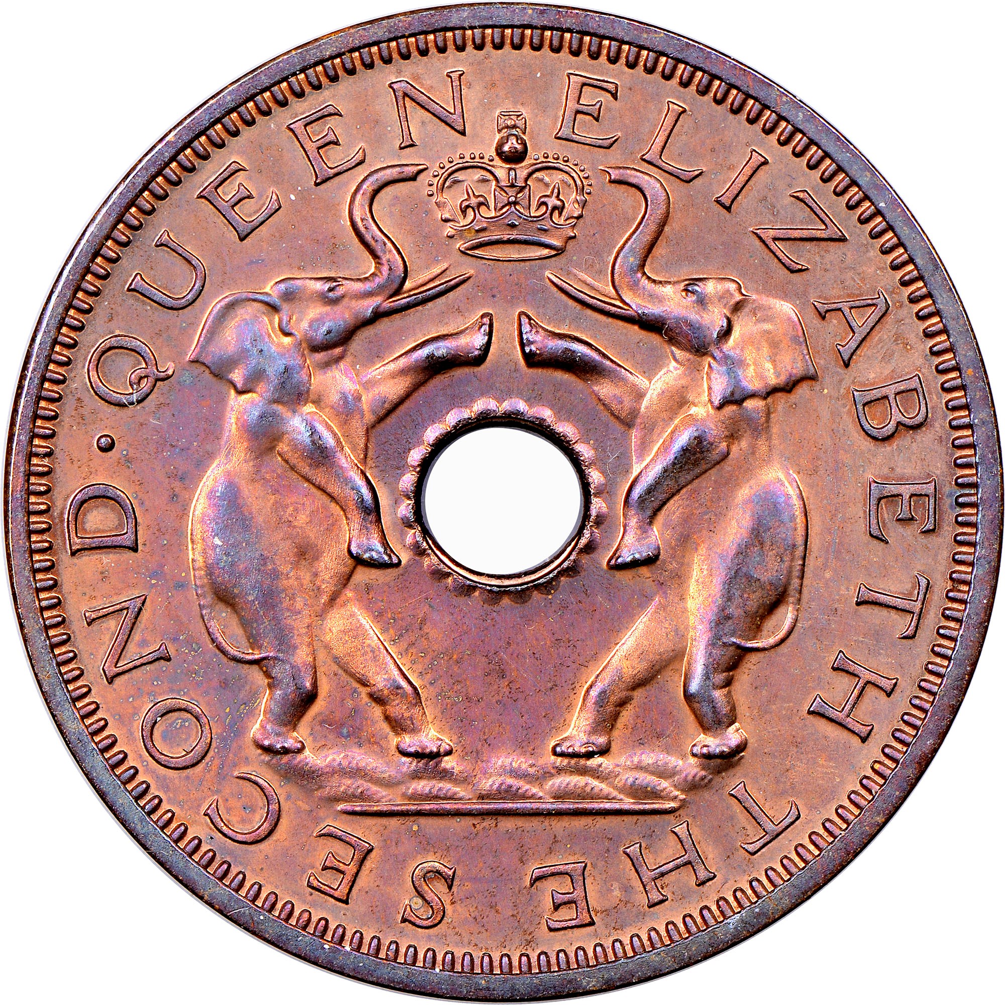 Rhodesia And Nyasaland Penny KM 2 Prices Values NGC Rhodesia And Nyasaland Penny KM 2 Prices Values NGC