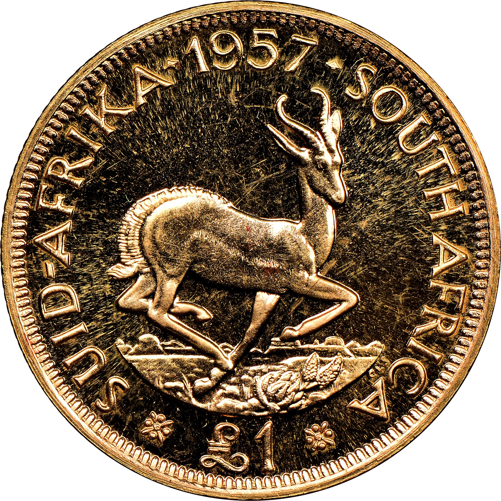 South Africa Pound KM 54 Prices & Values | NGC