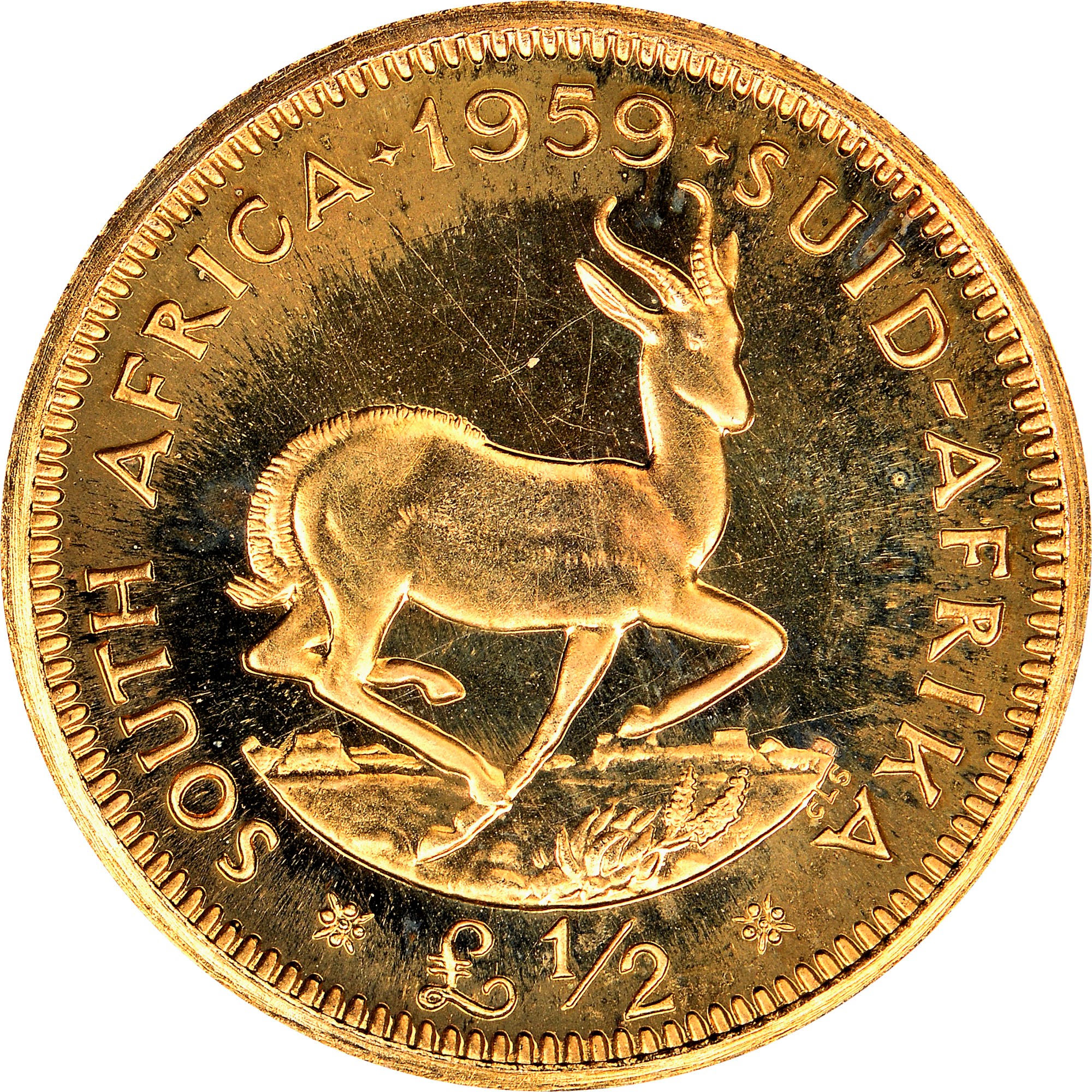 South Africa 1/2 Pound KM 53 Prices & Values | NGC