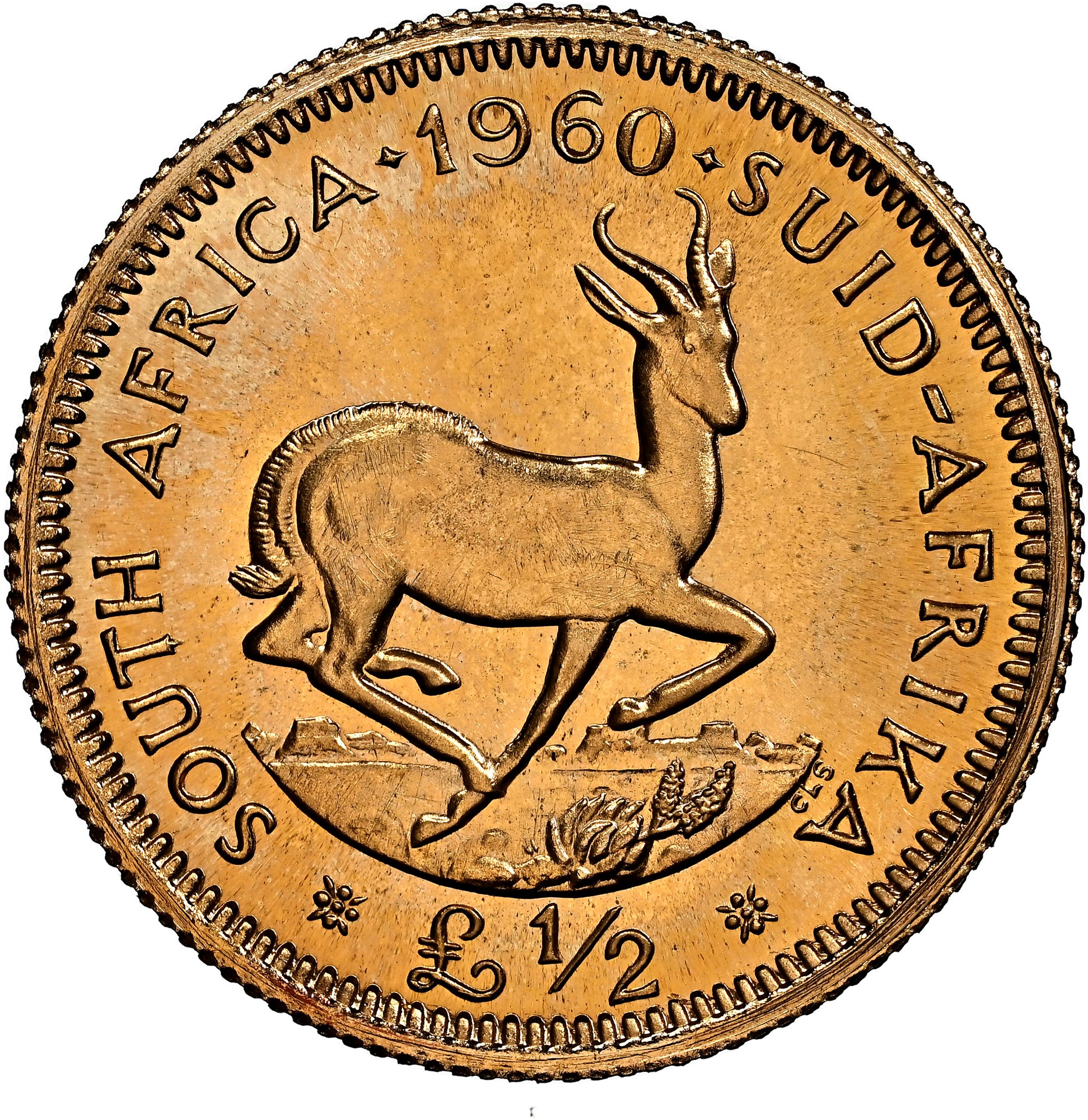 South Africa 1/2 Pound KM 53 Prices & Values | NGC